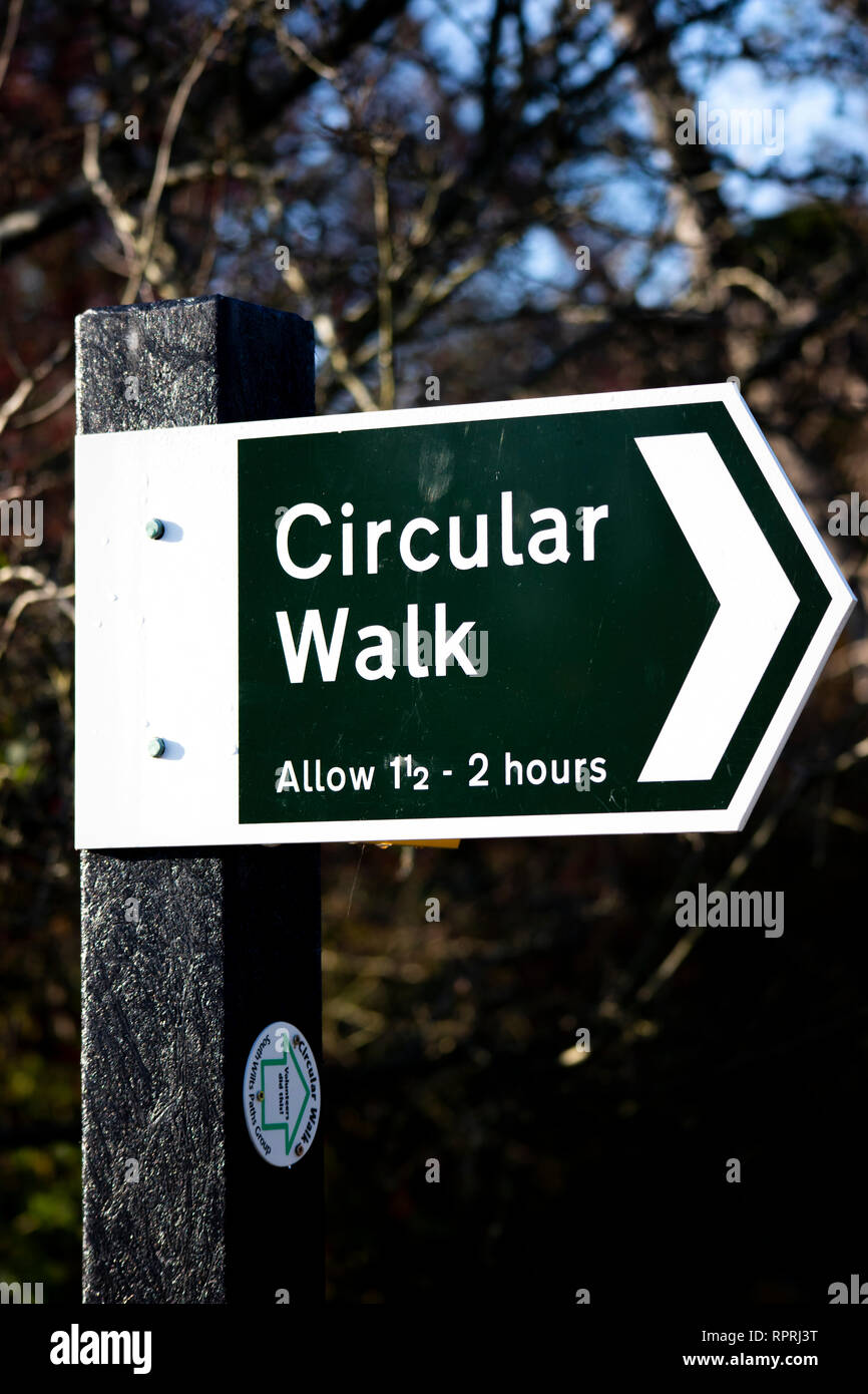 Directional Sign For Ramblers High Resolution Stock Photography and ...