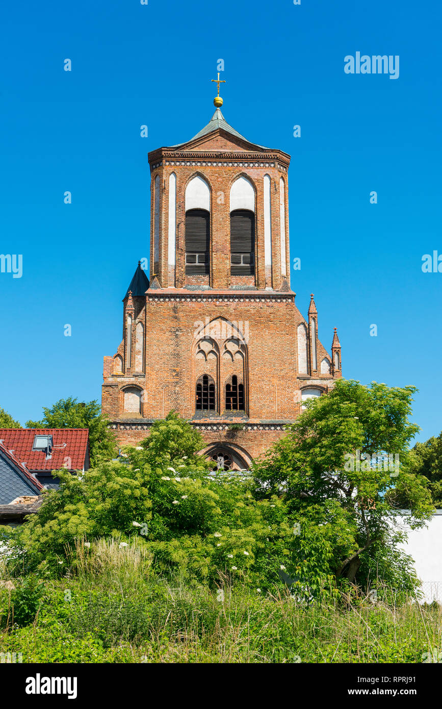 Church of Saint Stephan, Gartz/Oder, Uckermark, Brandenburg, Germany ...