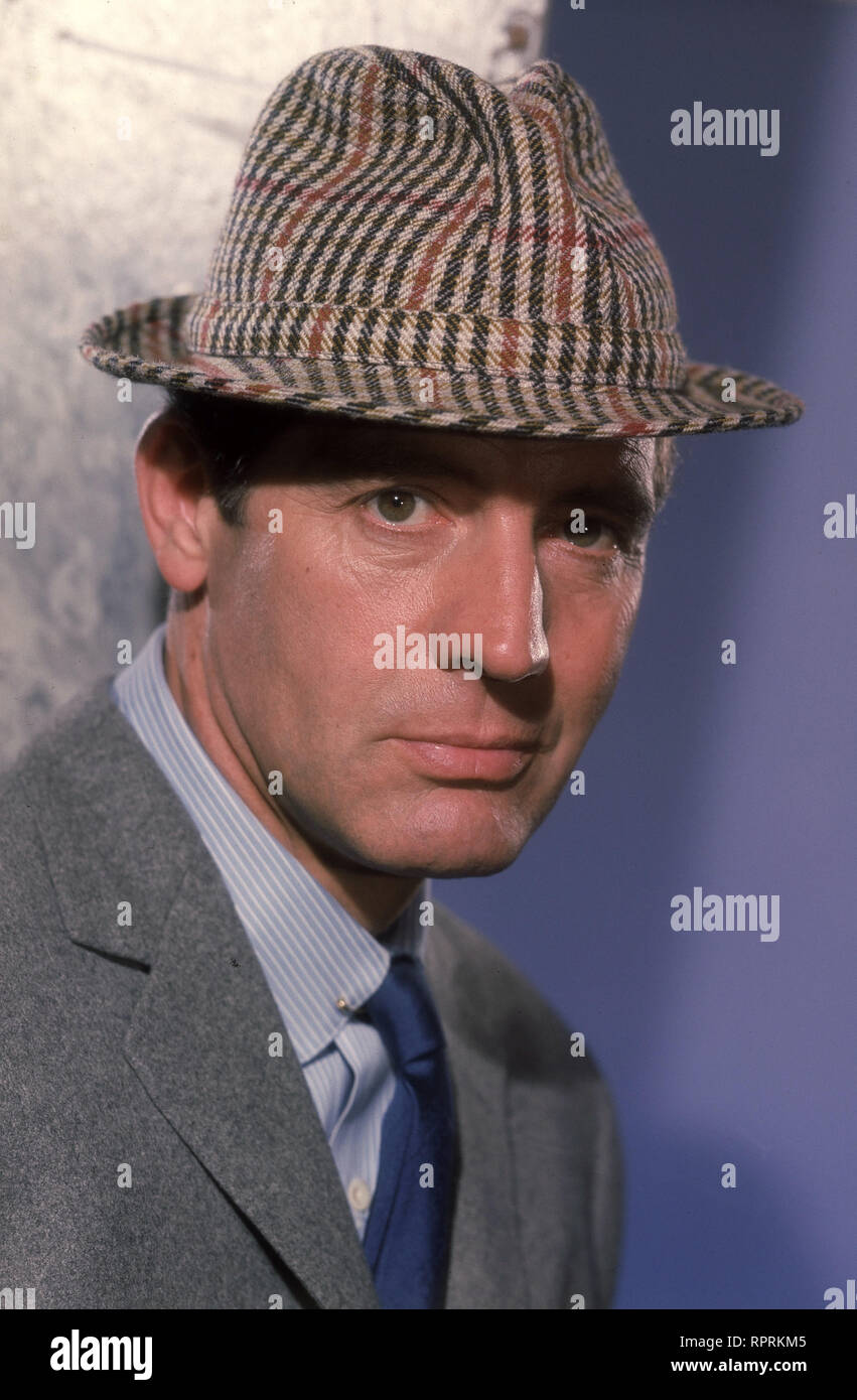 Paul Hubschmid - Schweizer Schauspieler - Studioaufnahme, ca. 1962 ...