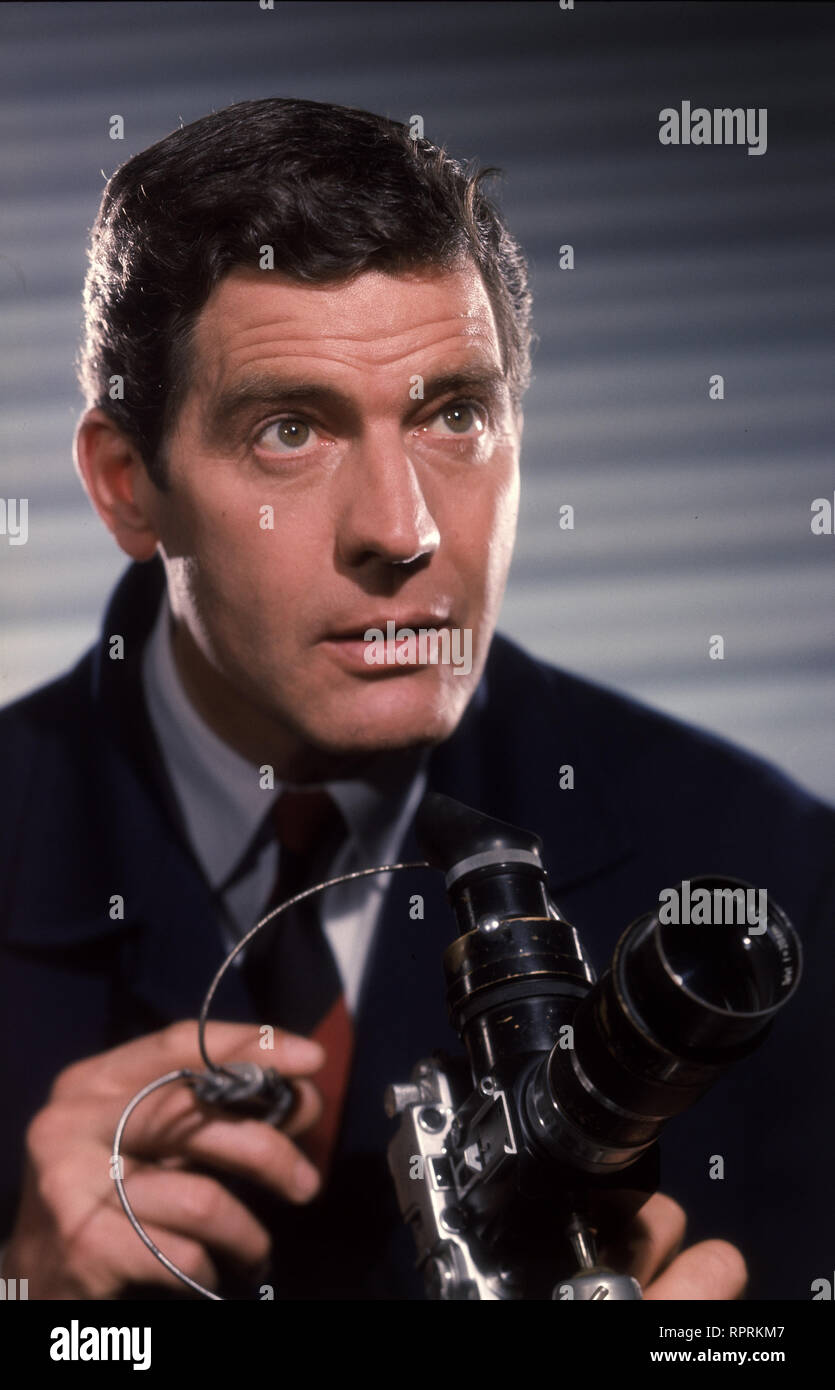 Paul Hubschmid - Schweizer Schauspieler - Studioaufnahme zum ...