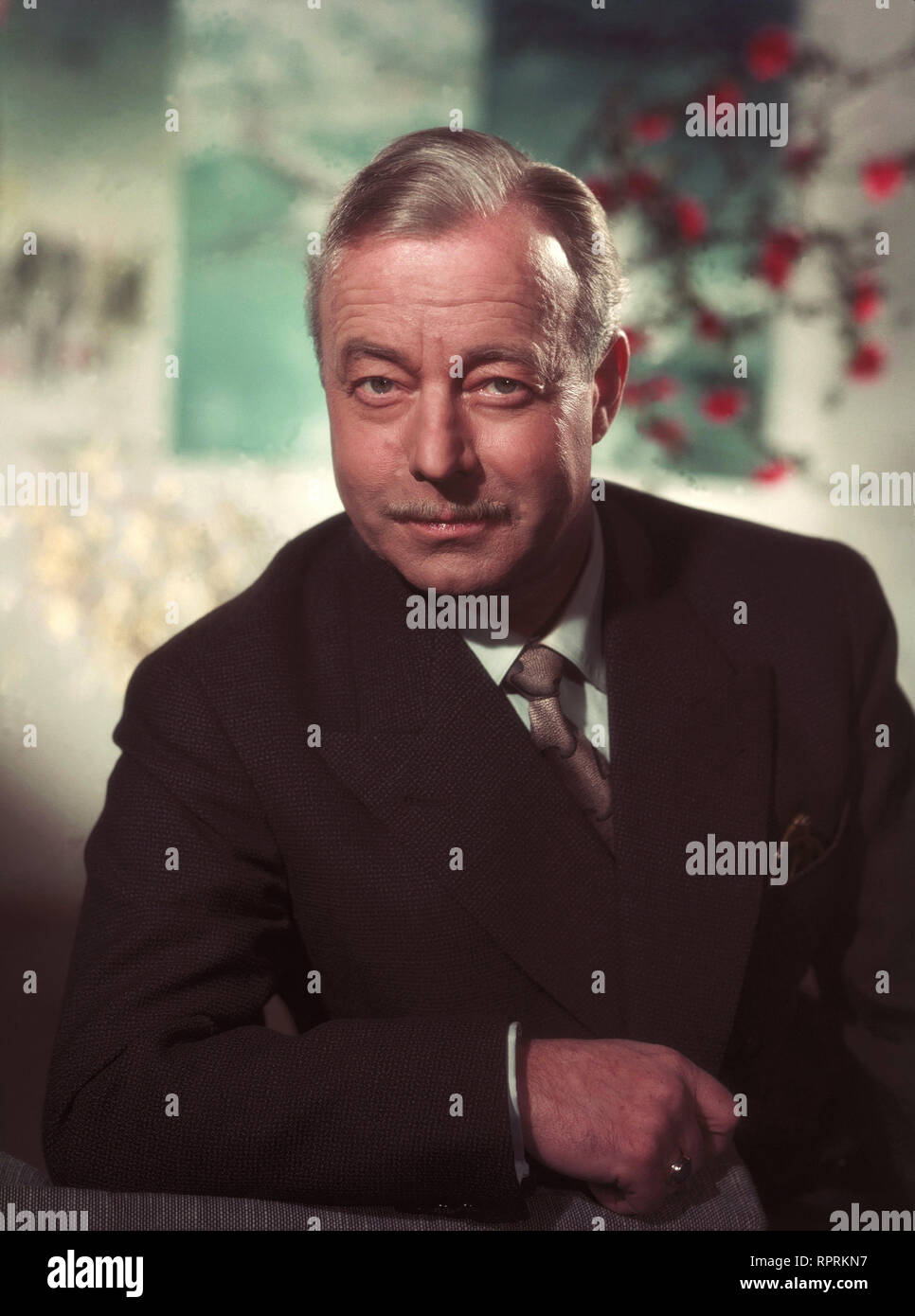 Heinz Rühmann, Studioportrait. Aufnahme zur Literaturverfilmung ...