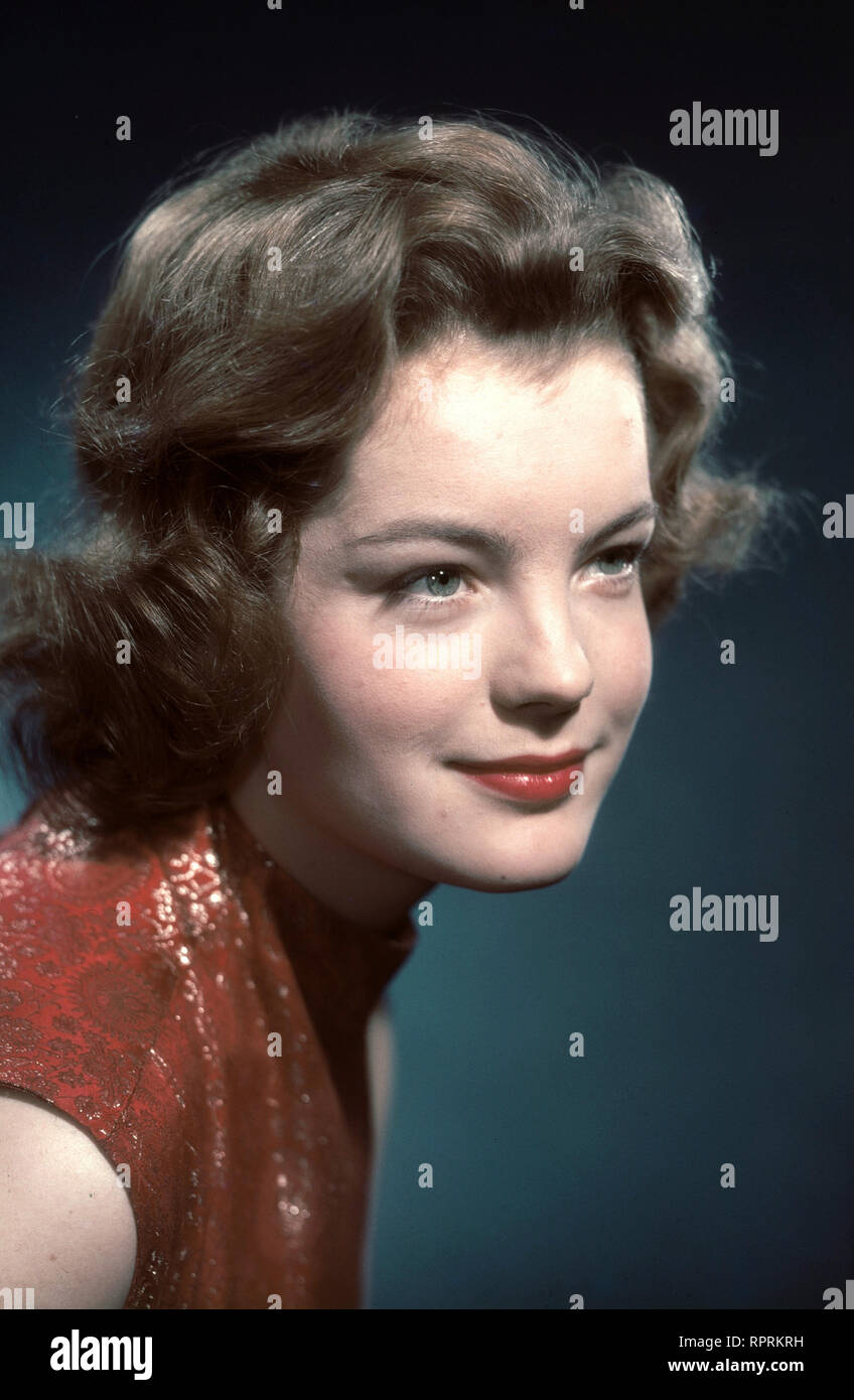 ROMY SCHNEIDER, Portrait 1953 Stock Photo - Alamy