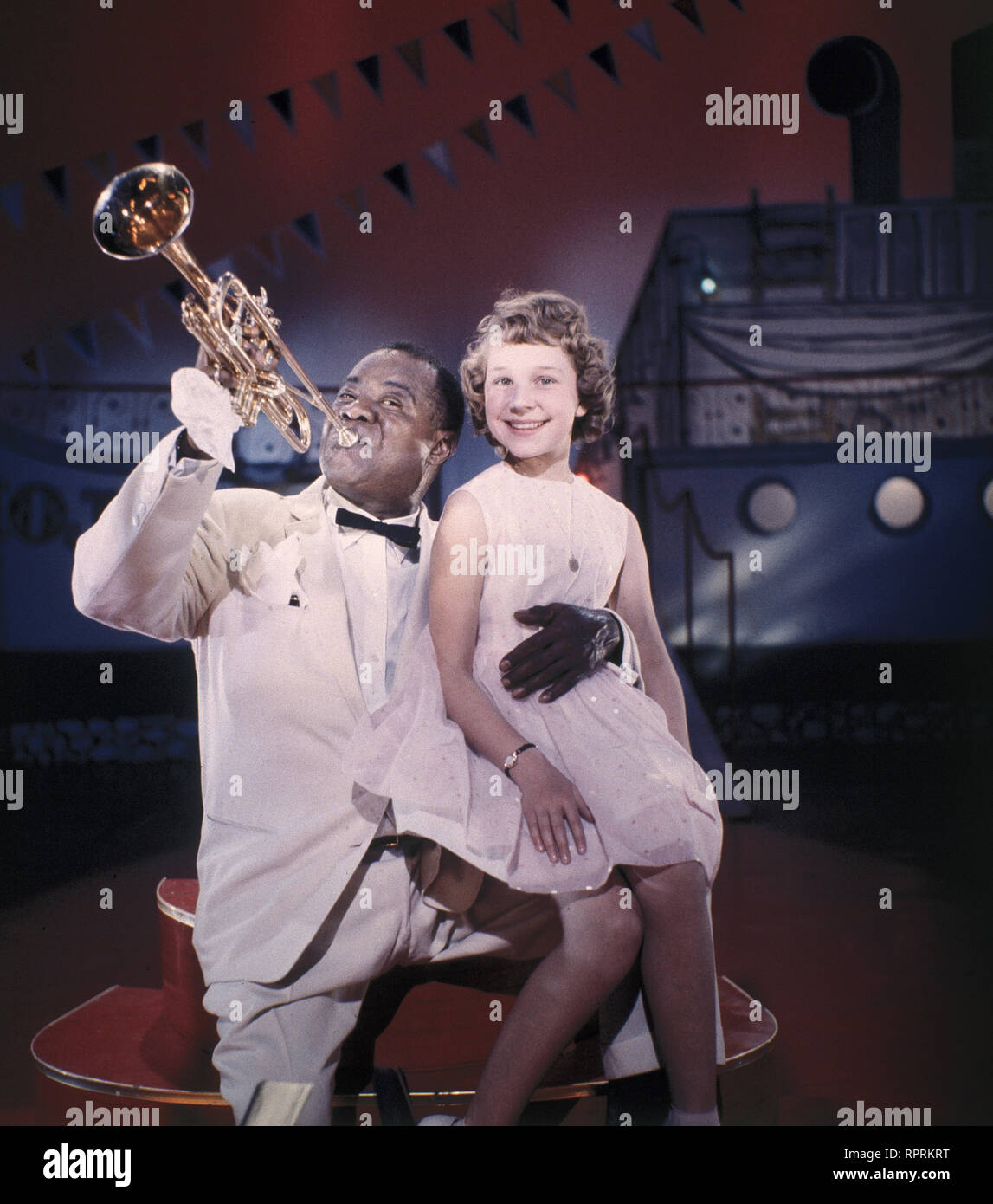 La Paloma Brd 1959 Paul Martin Louis Armstrong Und Gabriele Kinderstar Gabrielle Und Louis