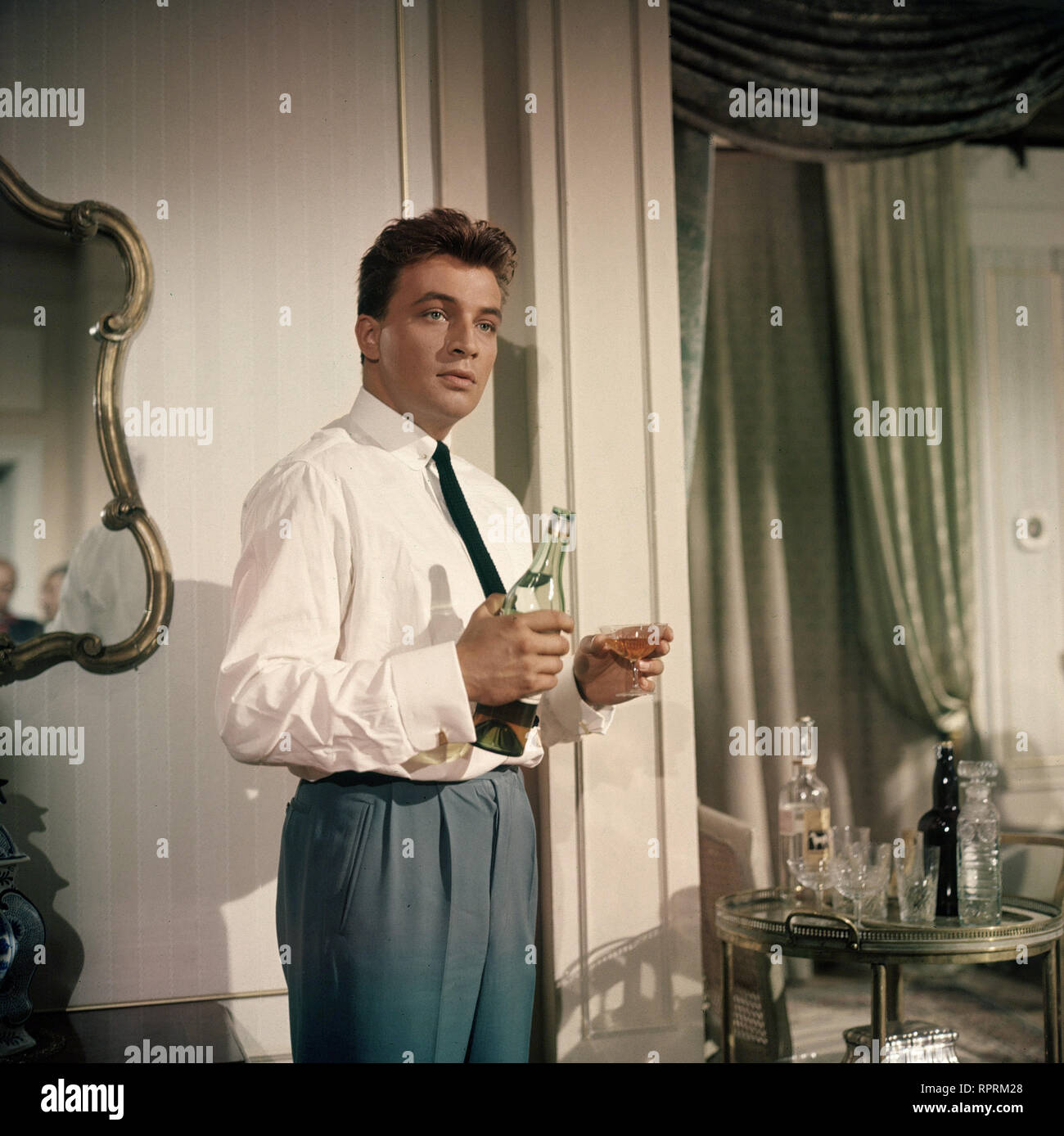 DIE ROTE HAND / La mano rosa BRD/Italien 1960 / Kurt Meisel Filmszene ...