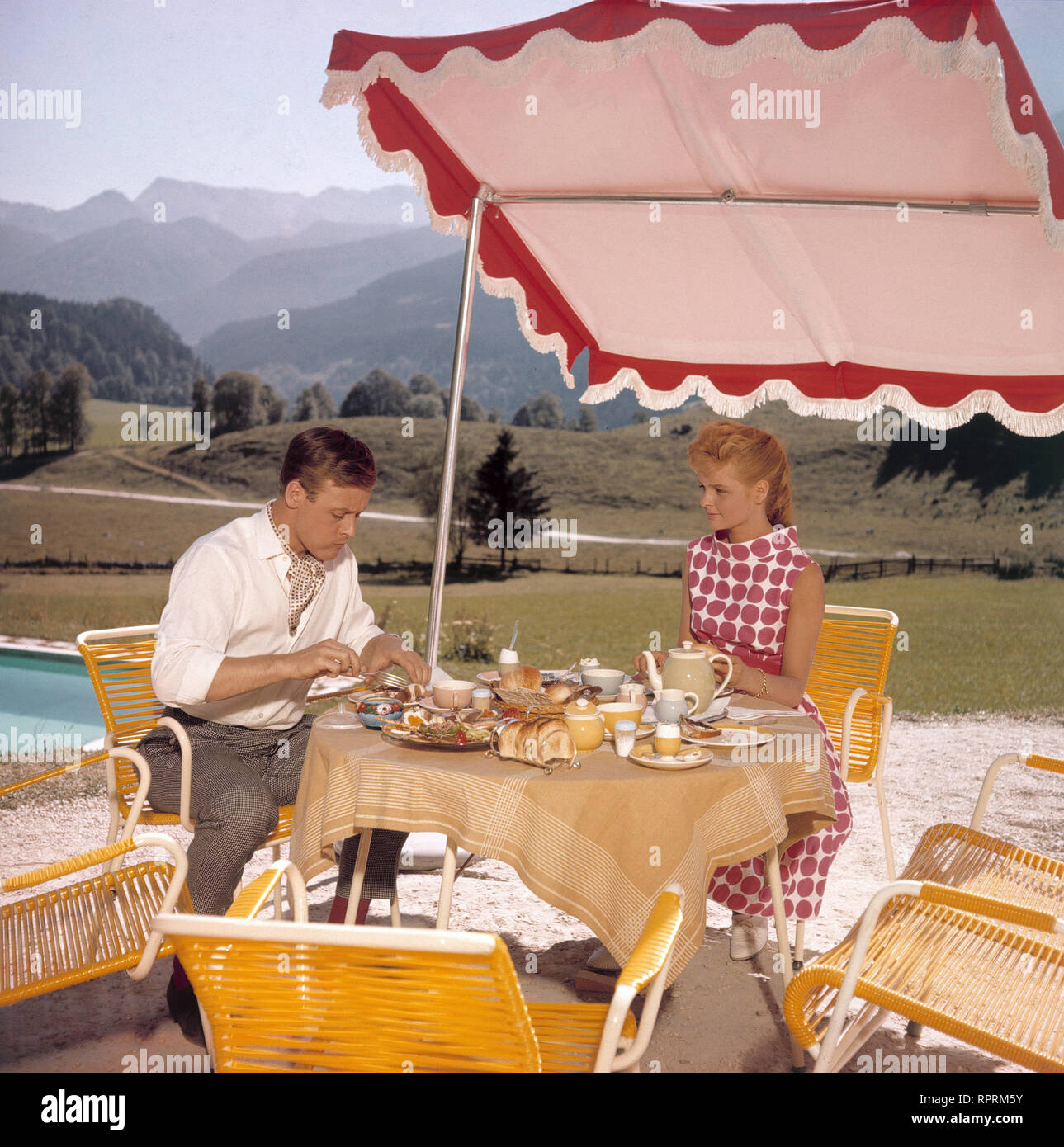 MARILI BRD 1959 Josef von Báky HELMUT LOHNER (Peter Markwart), SABINE ...