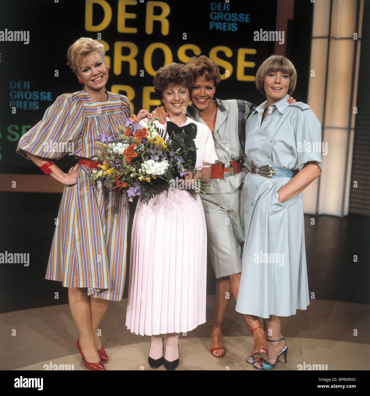 DER GROSSE PREIS / MARIANNE PRILL, Siegerin HELGA REIß, SILVIA ...