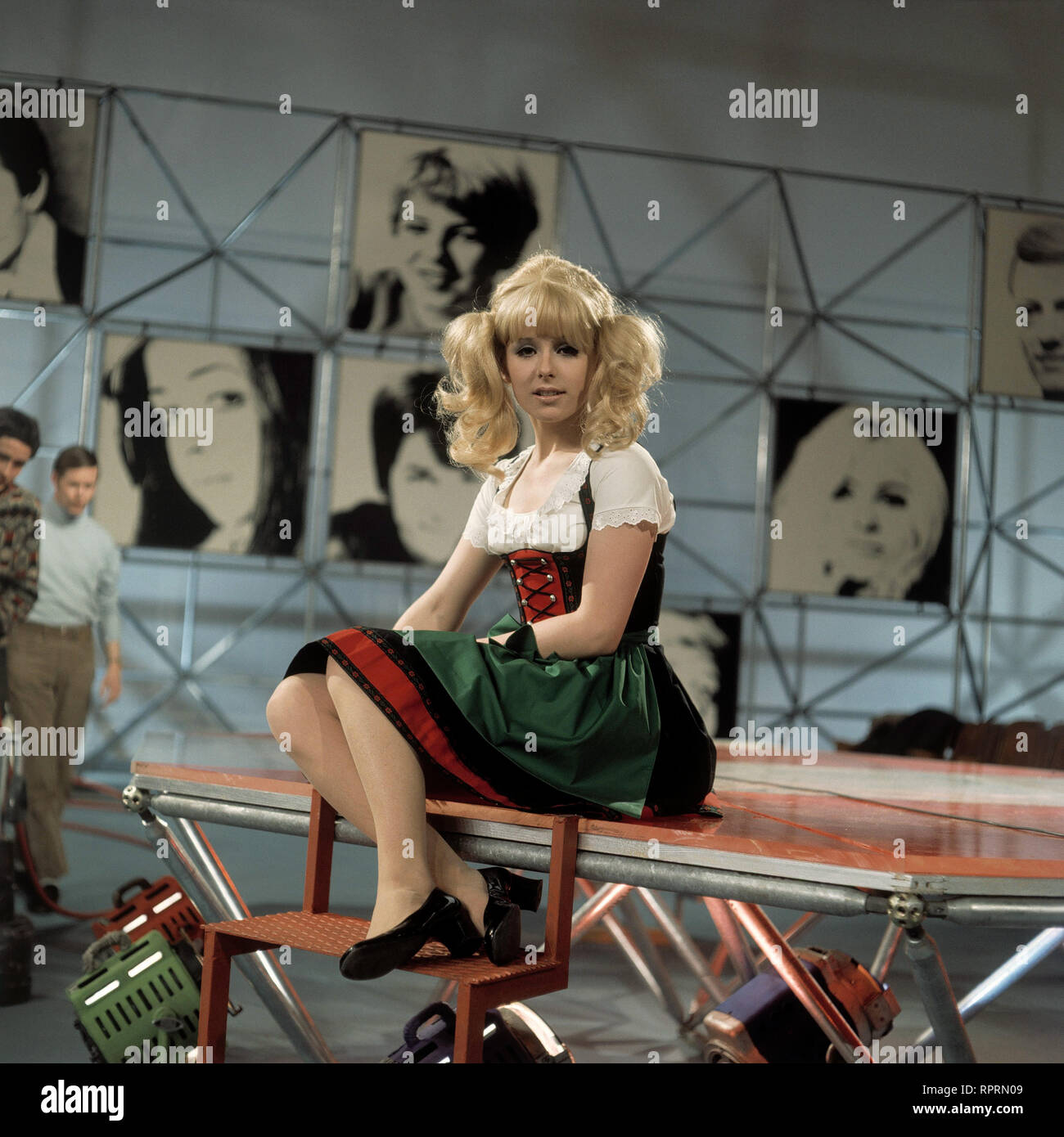 HITPARADE / BIRGIT LYSTAGER, 1969 Grimm214 Stock Photo - Alamy