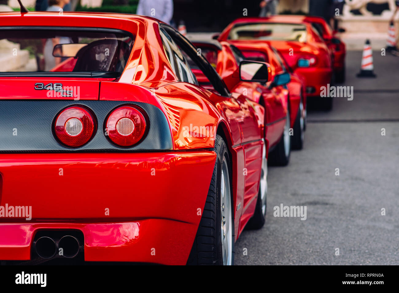 Ferrari back hi-res stock photography and images - Alamy