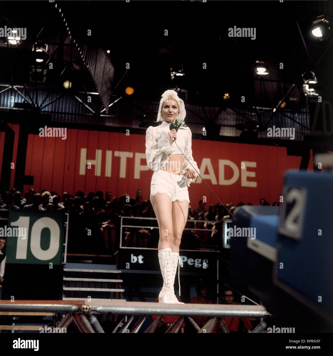 HITPARADE / PEGGY MARCH, 1971 (Funkaustellung) Grimm421 Stock Photo - Alamy