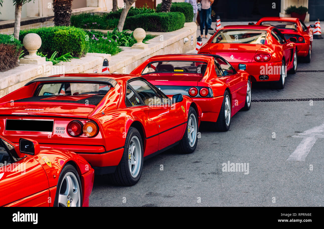 Ferrari back hi-res stock photography and images - Alamy