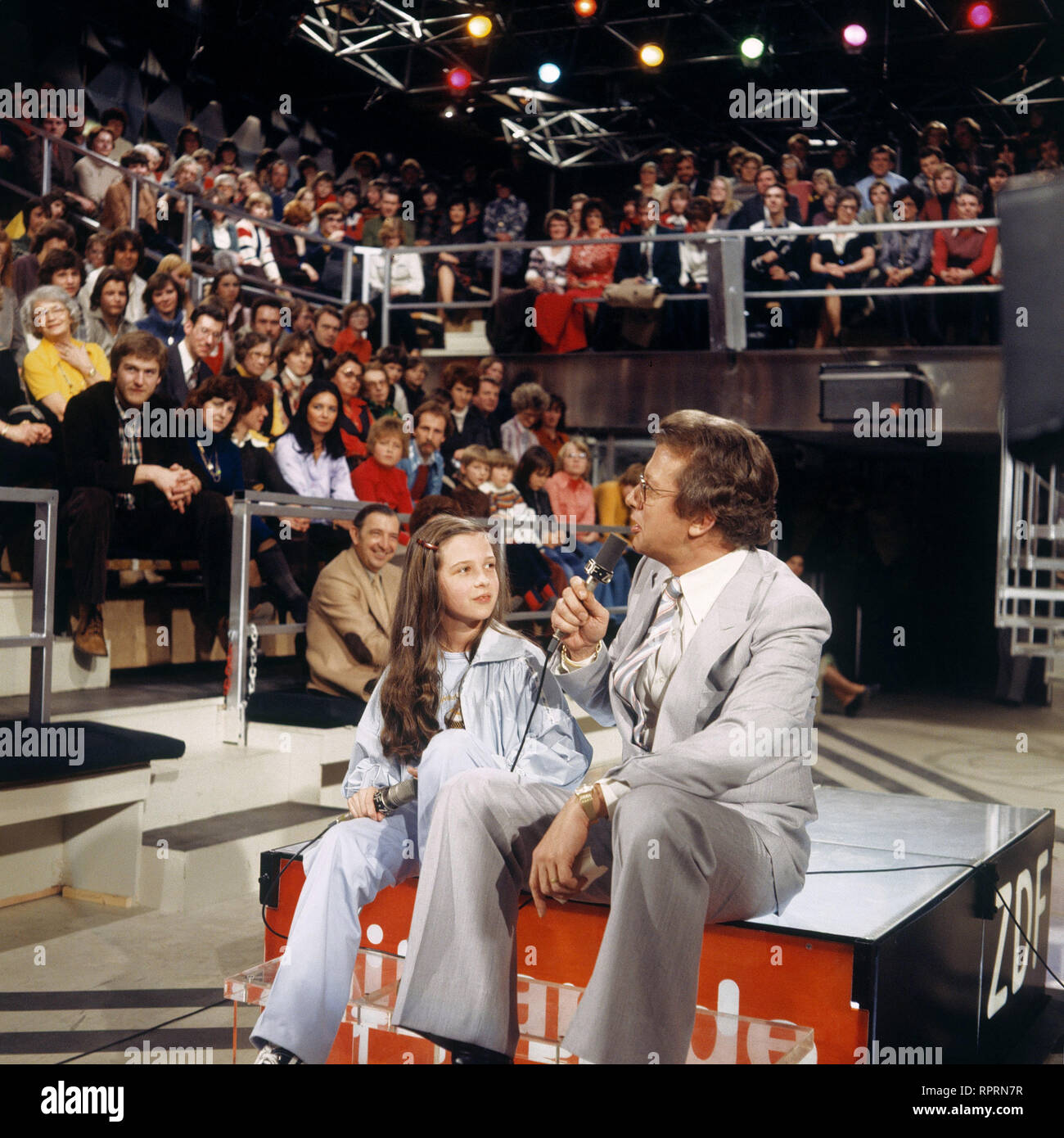 HITPARADE ANDREA JÜRGENS und DIETER THOMAS HECK, 1978 Stock Photo - Alamy