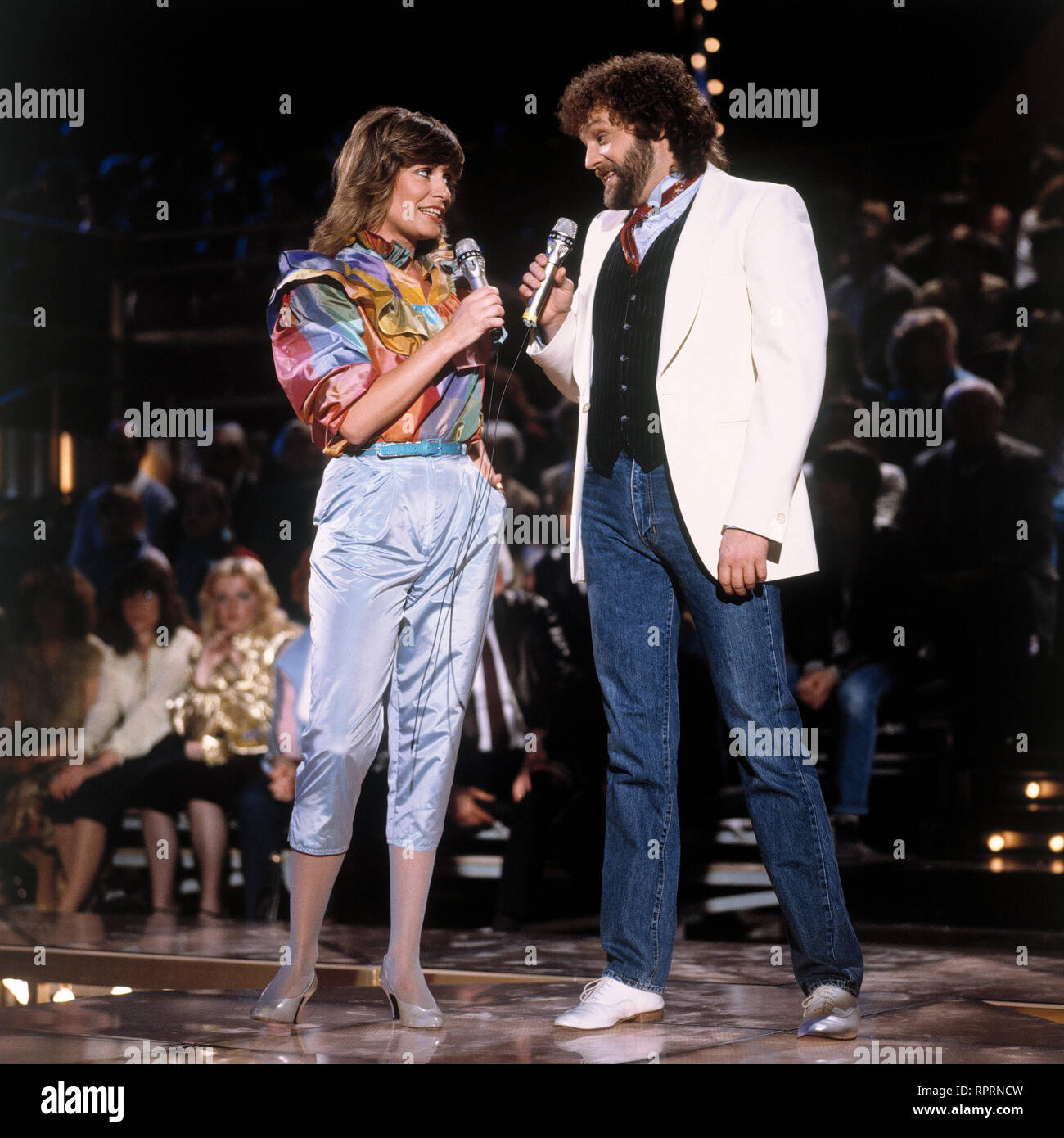HITPARADE / MARY ROOS und DAVID HANSELMANN, 1980 Stock Photo - Alamy