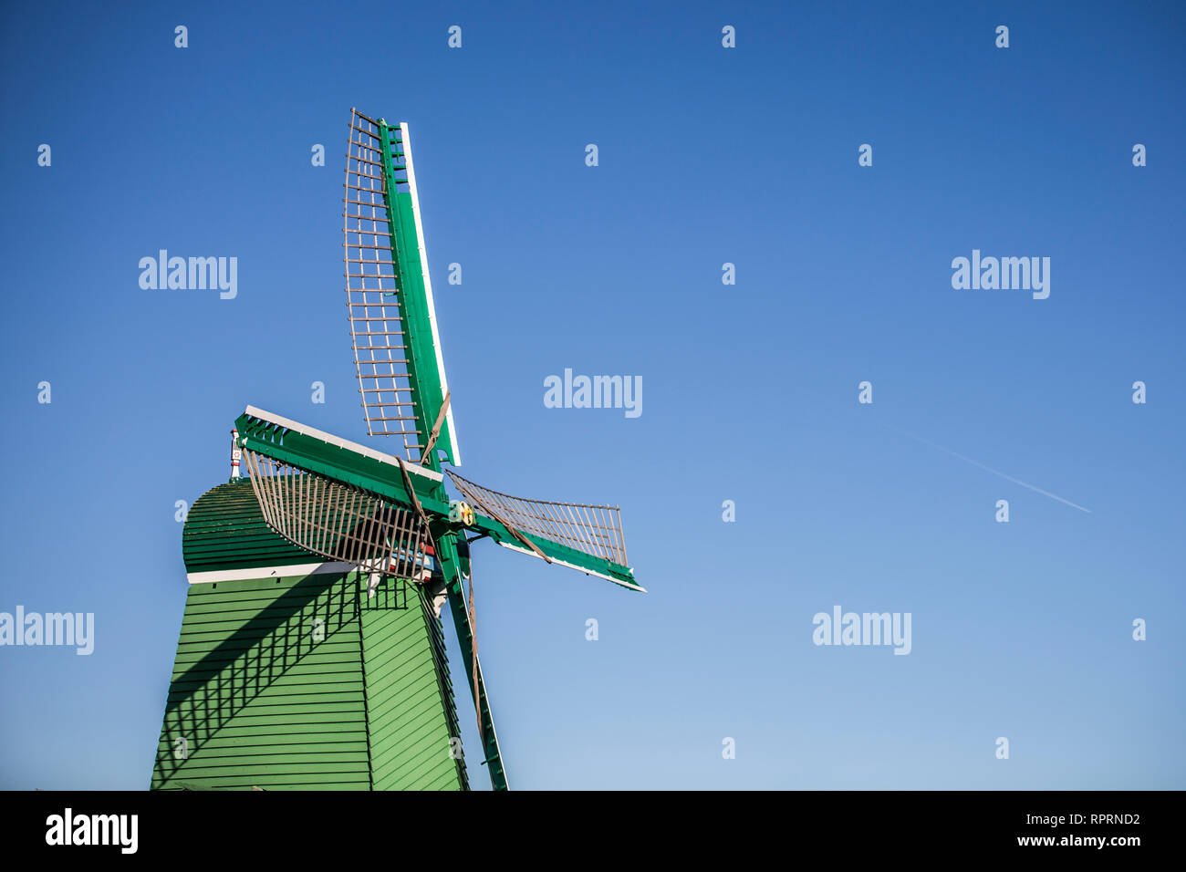 Traditional Dutch windmill Stock Photo - Alamy