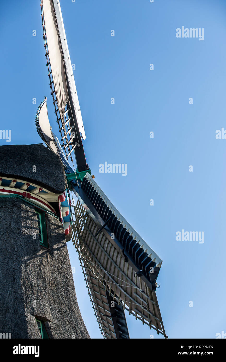 Traditional Dutch windmill Stock Photo - Alamy
