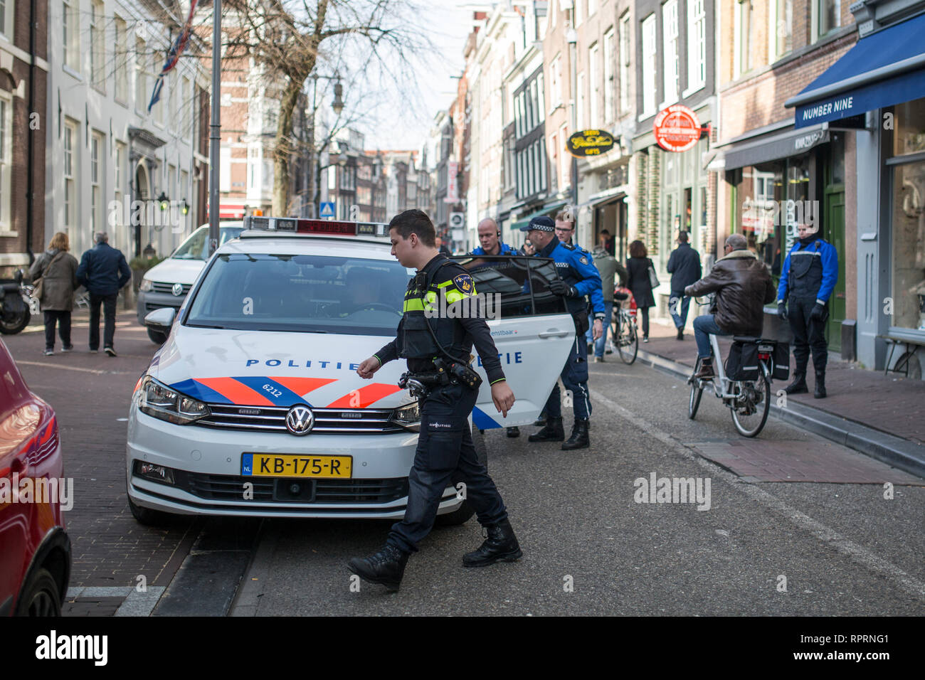 Dutch police car hi-res stock photography and images - Alamy
