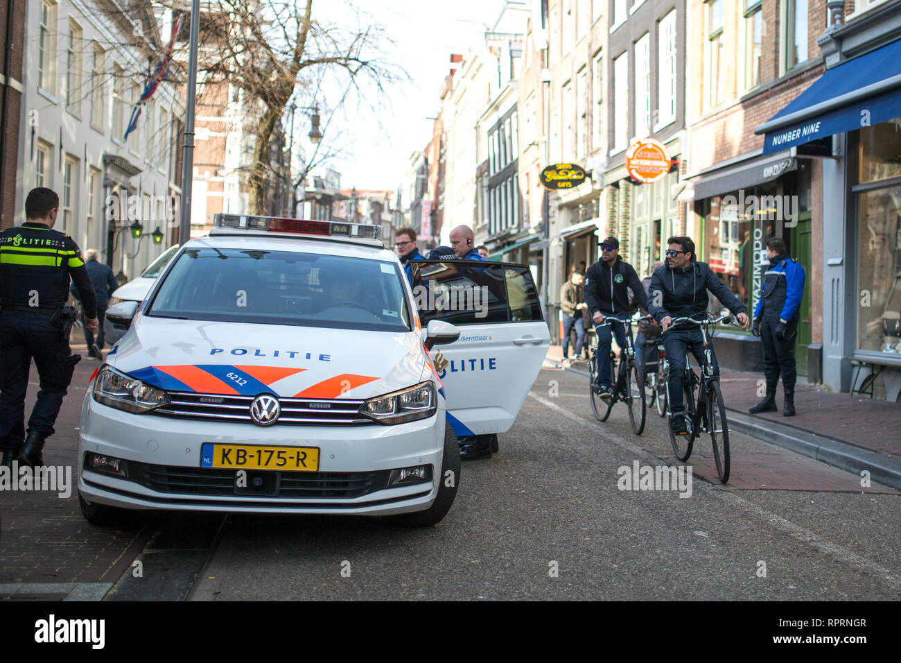 Dutch police car hi-res stock photography and images - Alamy