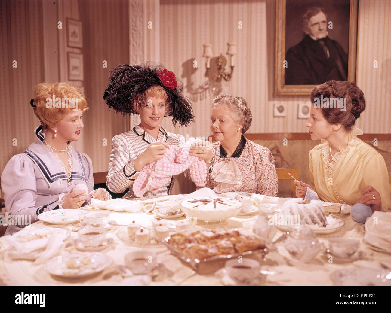 DAS RIESENRAD GUSTI WOLF (Gisela von Hill), MARIA SCHELL (Elisabeth von ...