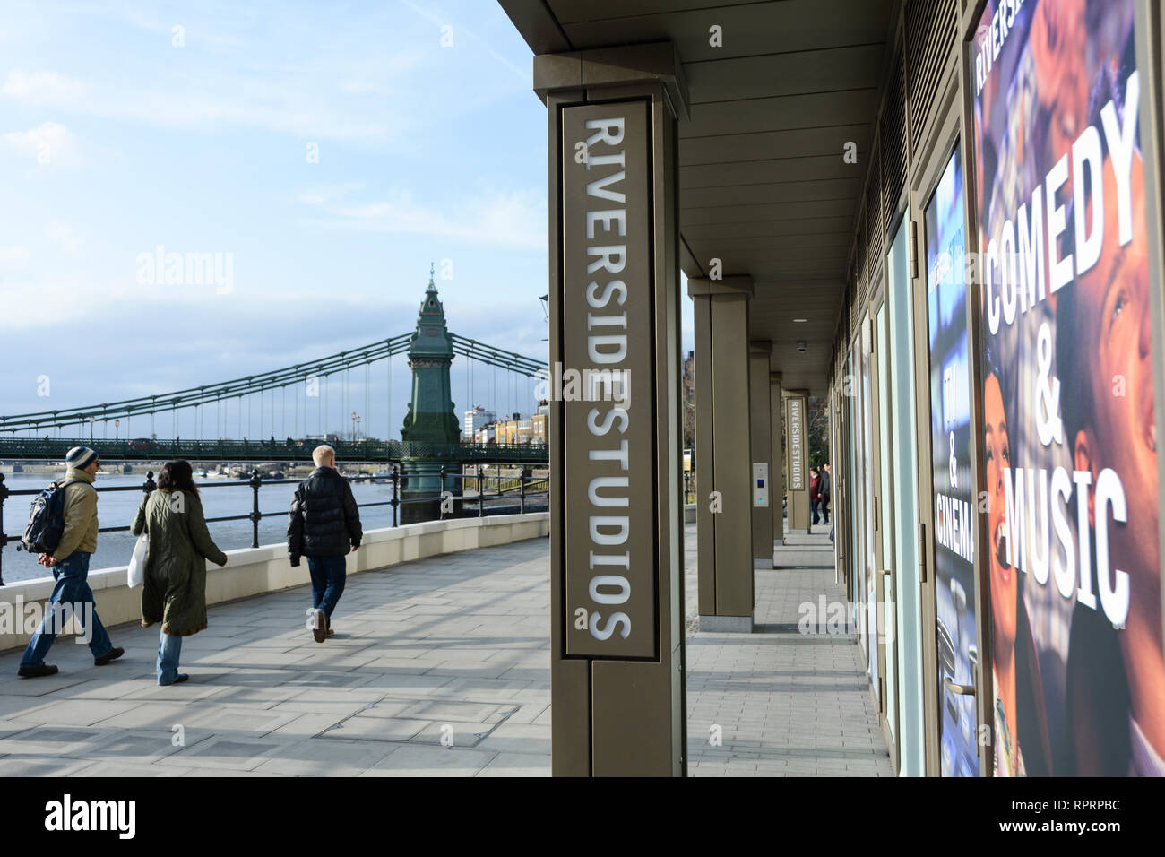 Riverside studios, hammersmith hi-res stock photography and images - Alamy