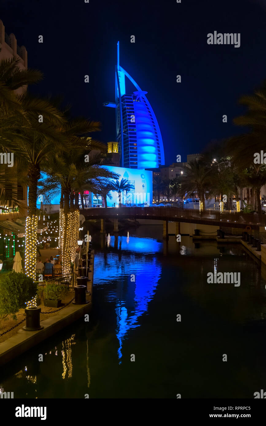 Burj Al Arab At Night