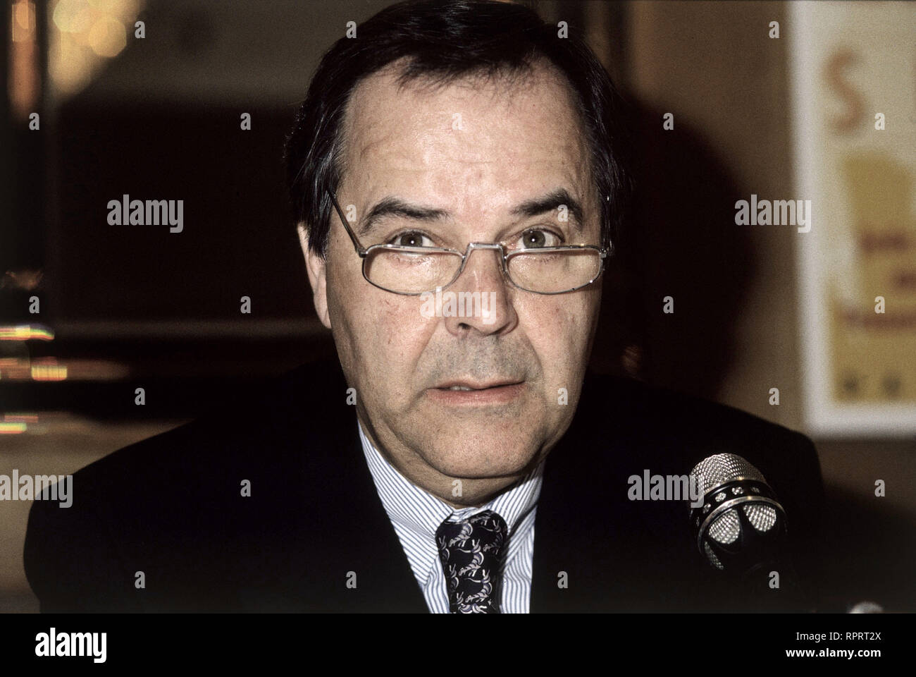 Professor DIETER STOLTE, Aufnahme 1996 / Überschrift: DIETER STOLTE ...