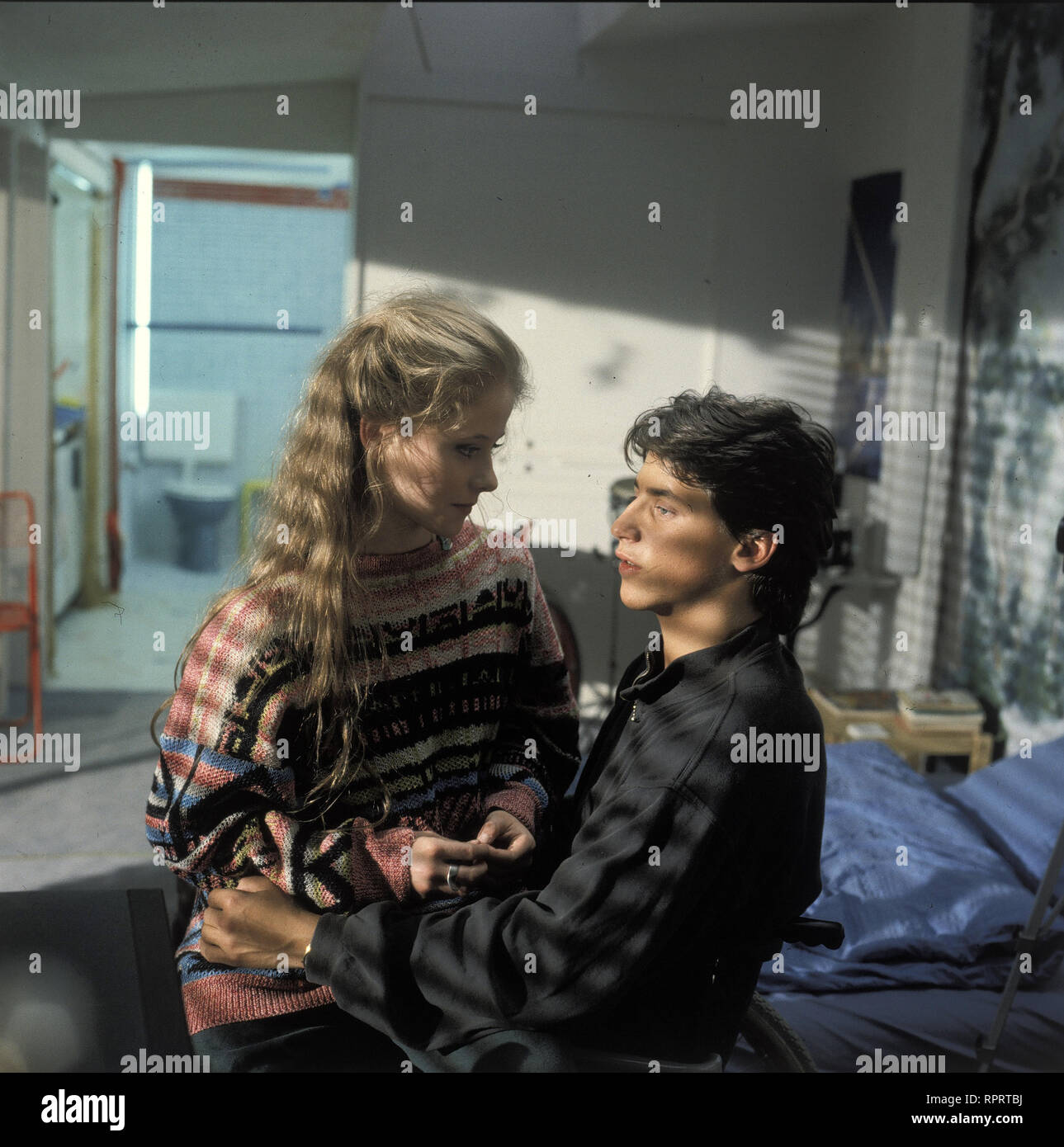 ANNA - DER FILM / BRD 1988 / Frank Strecker Szene mit SILVIA SEIDEL ...