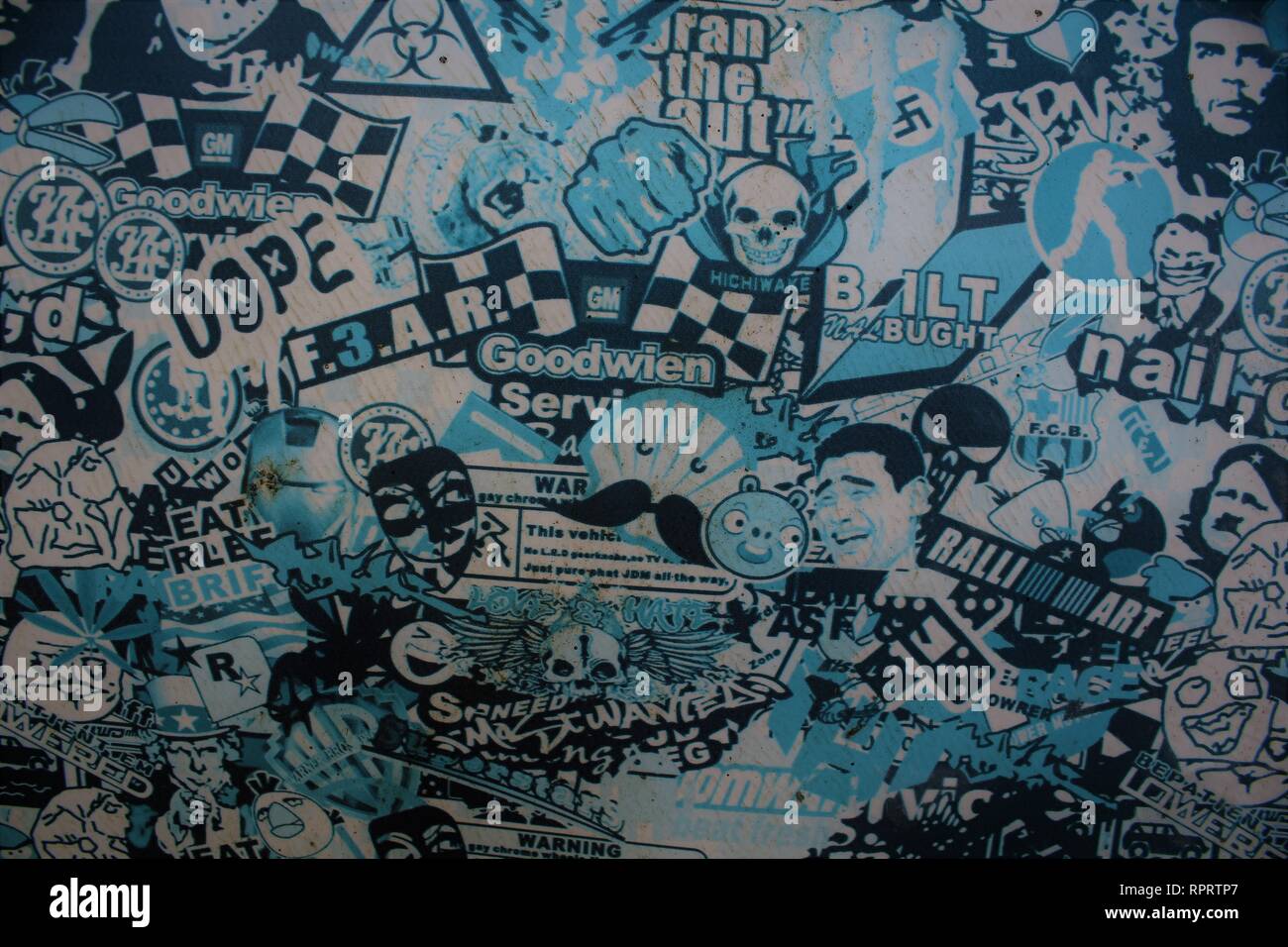 Faded graffiti hi-res stock photography and images - Alamy