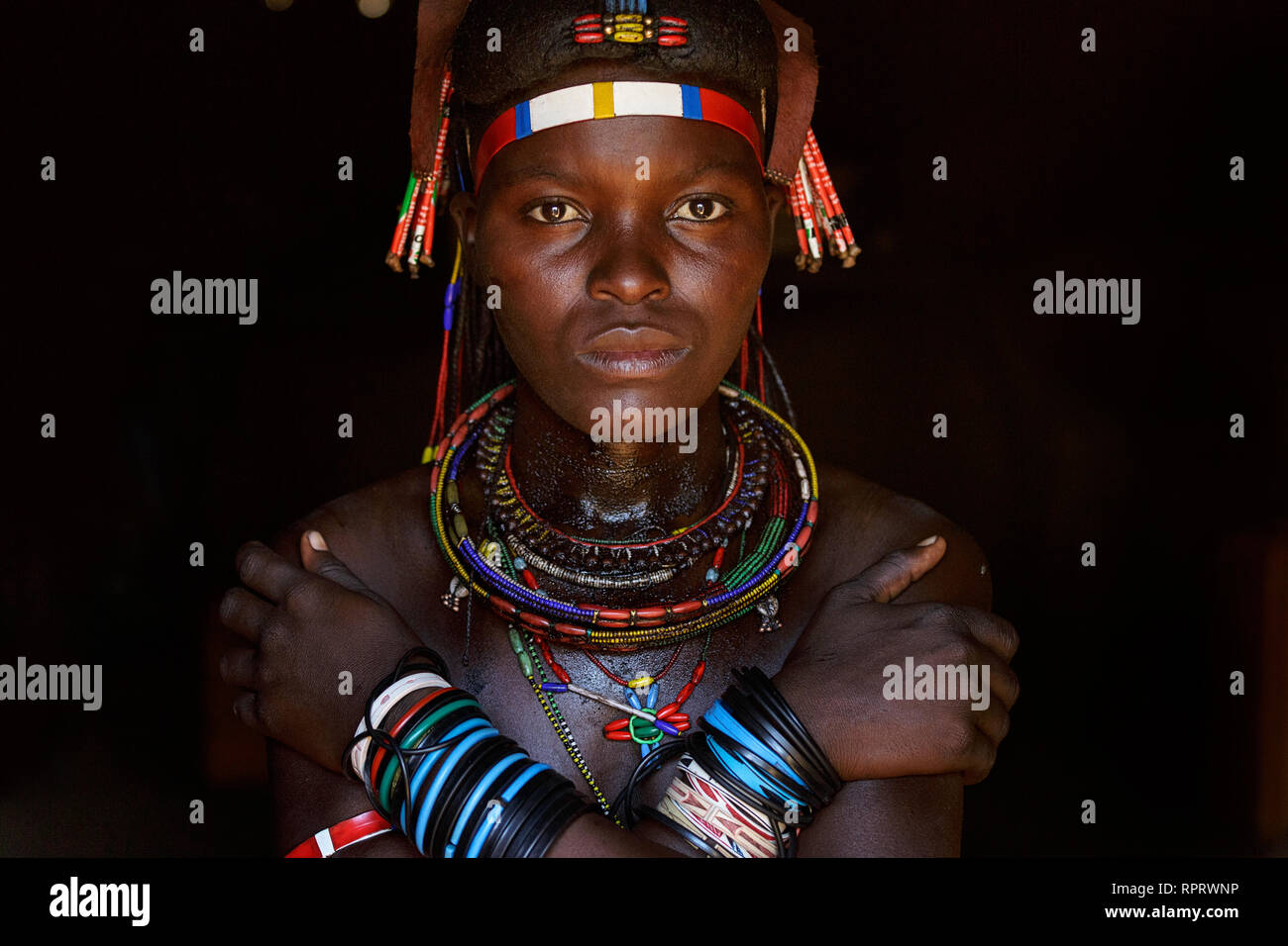 Zemba opuwo namibia hi-res stock photography and images - Alamy