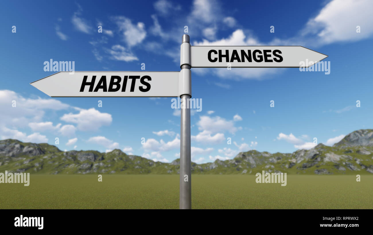 Way choice showing strategy Stock Photo - Alamy