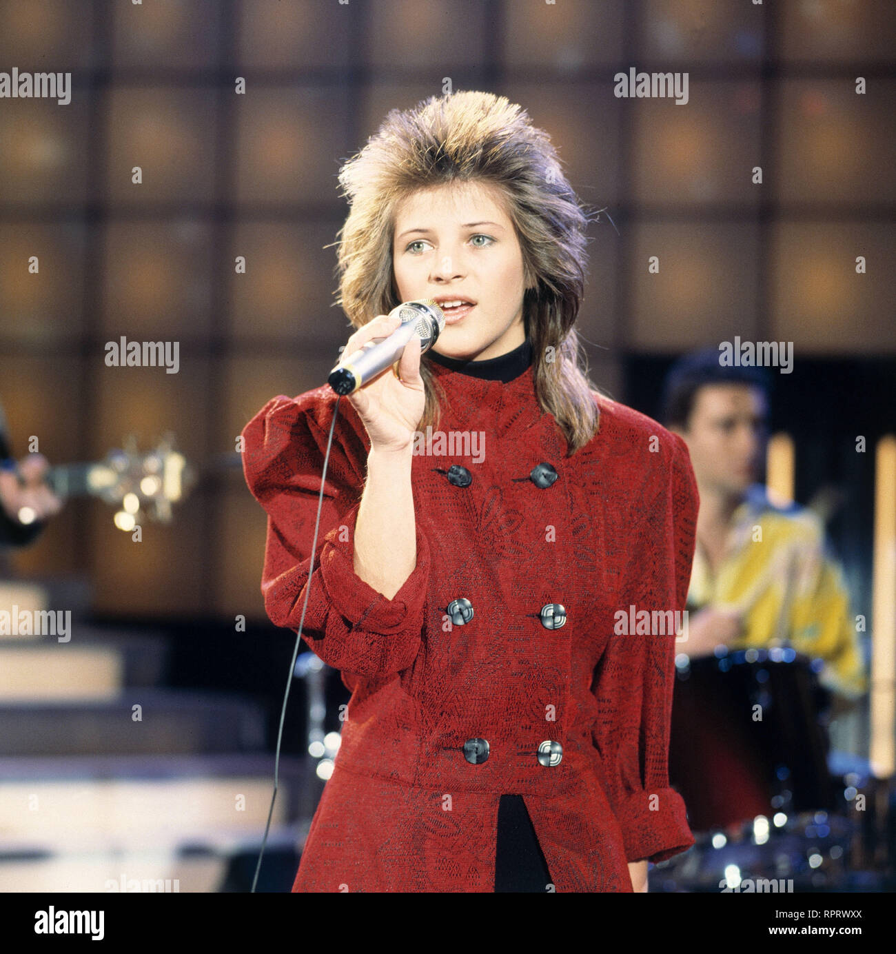 NICKI - Aufnahme von 12/1986 / Überschrift: NICKI Stock Photo - Alamy