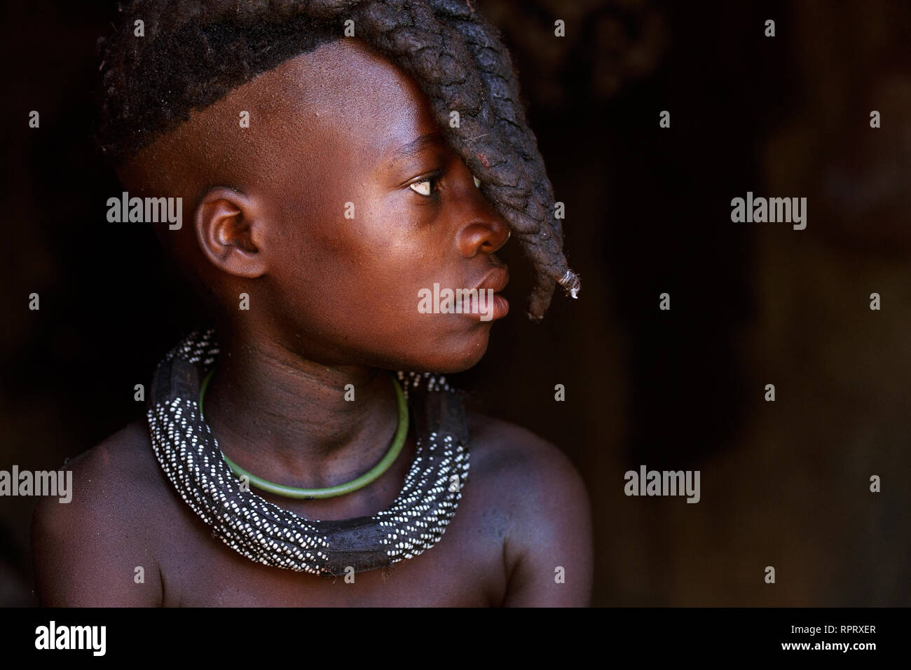 Beautiful namibian girl hi-res stock photography and images - Alamy