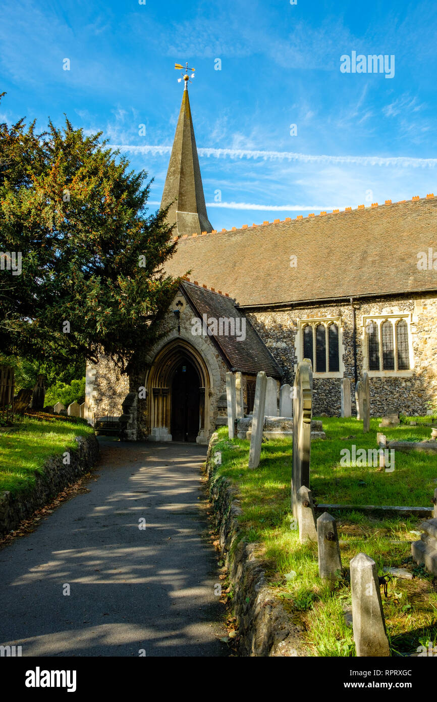 St John the Baptist Church, West Street, Erith, Kent Stock Photo - Alamy