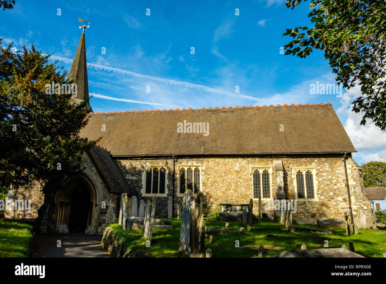 St John the Baptist Church, West Street, Erith, Kent Stock Photo - Alamy