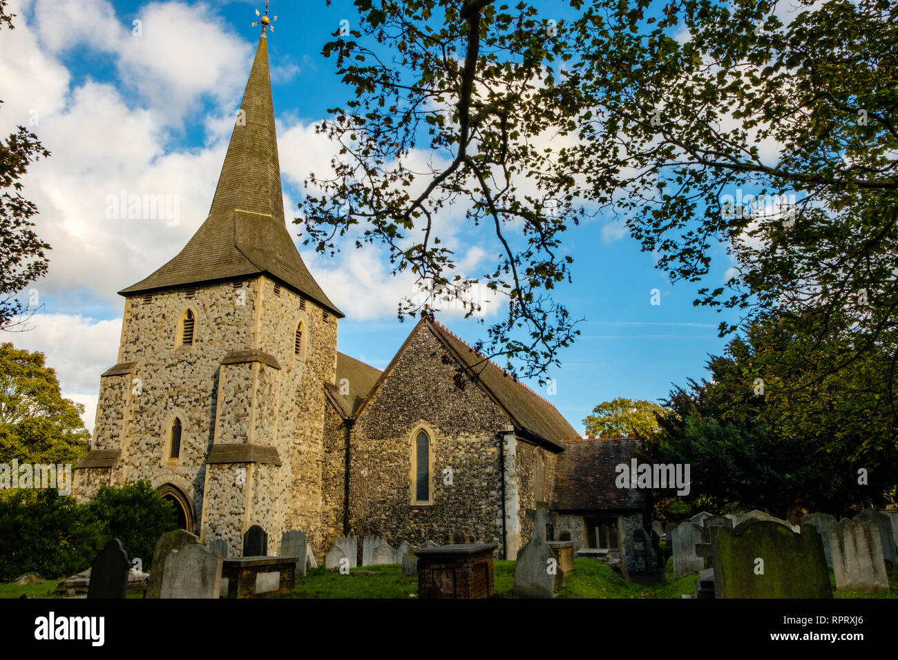 St John the Baptist Church, West Street, Erith, Kent Stock Photo - Alamy