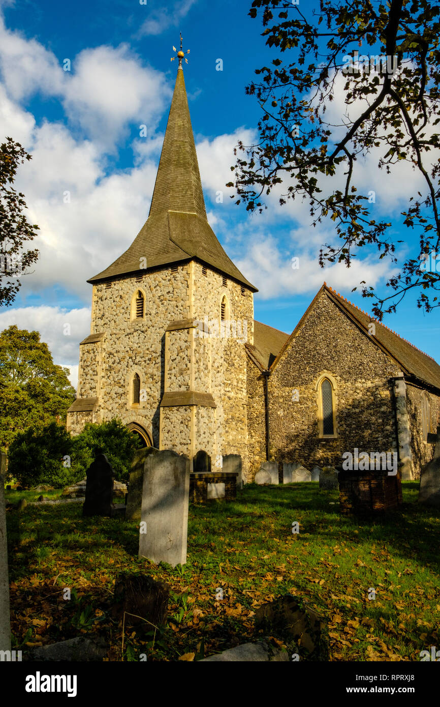 St John the Baptist Church, West Street, Erith, Kent Stock Photo - Alamy