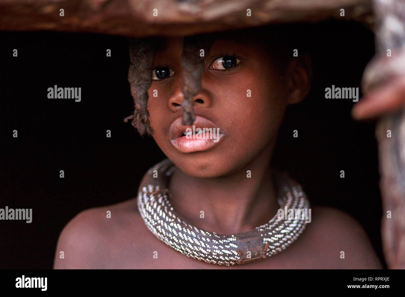 Beautiful namibian girl hi-res stock photography and images - Alamy