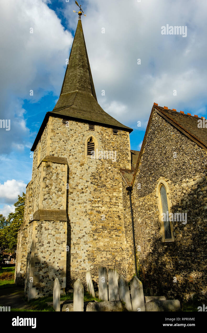 St John the Baptist Church, West Street, Erith, Kent Stock Photo - Alamy