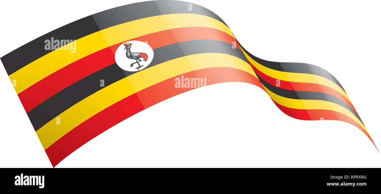 Uganda flag, vector illustration on a white background Stock Vector Image & Art - Alamy