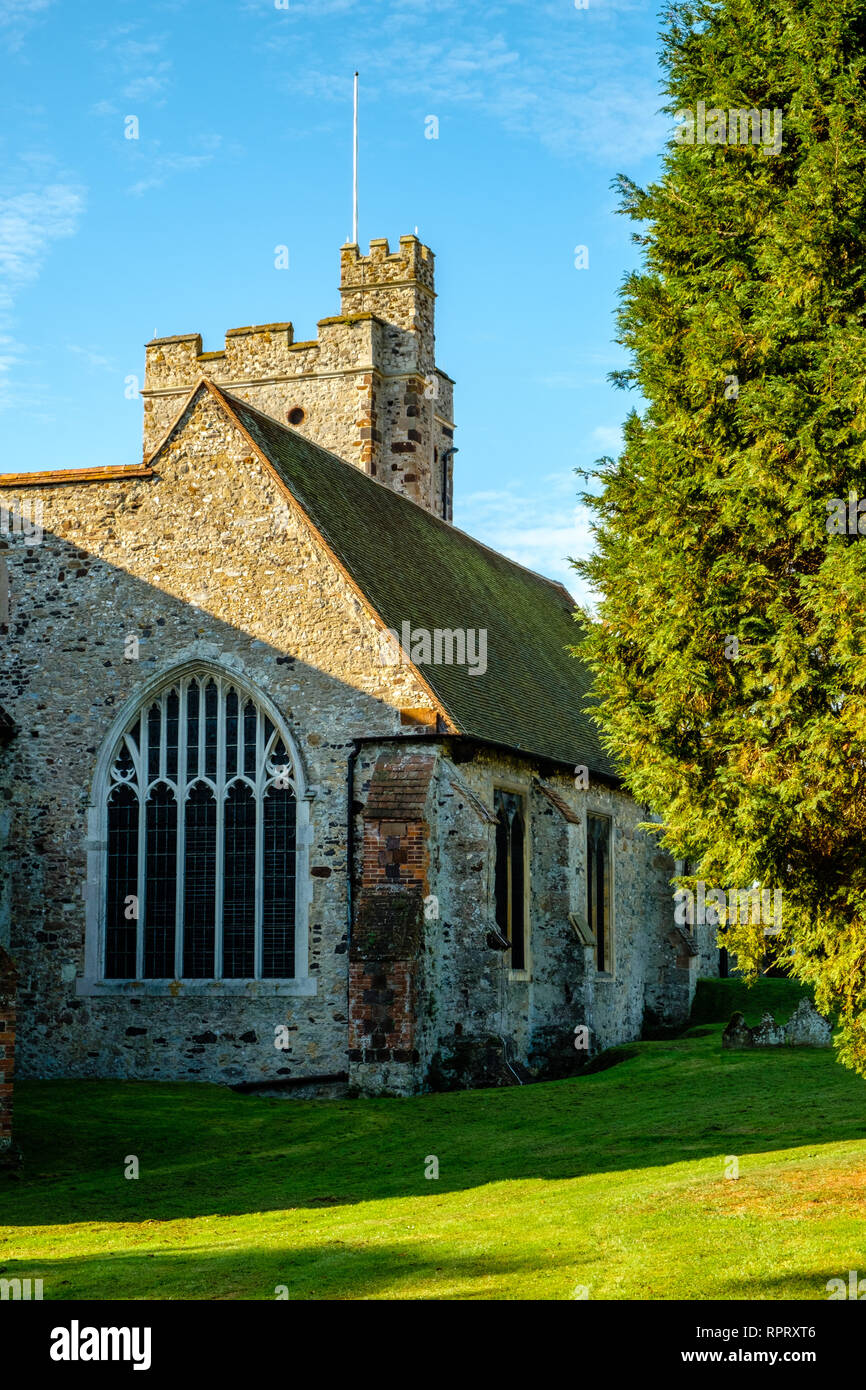 The Church of St George, High Street, Wrotham, Kent Stock Photo - Alamy