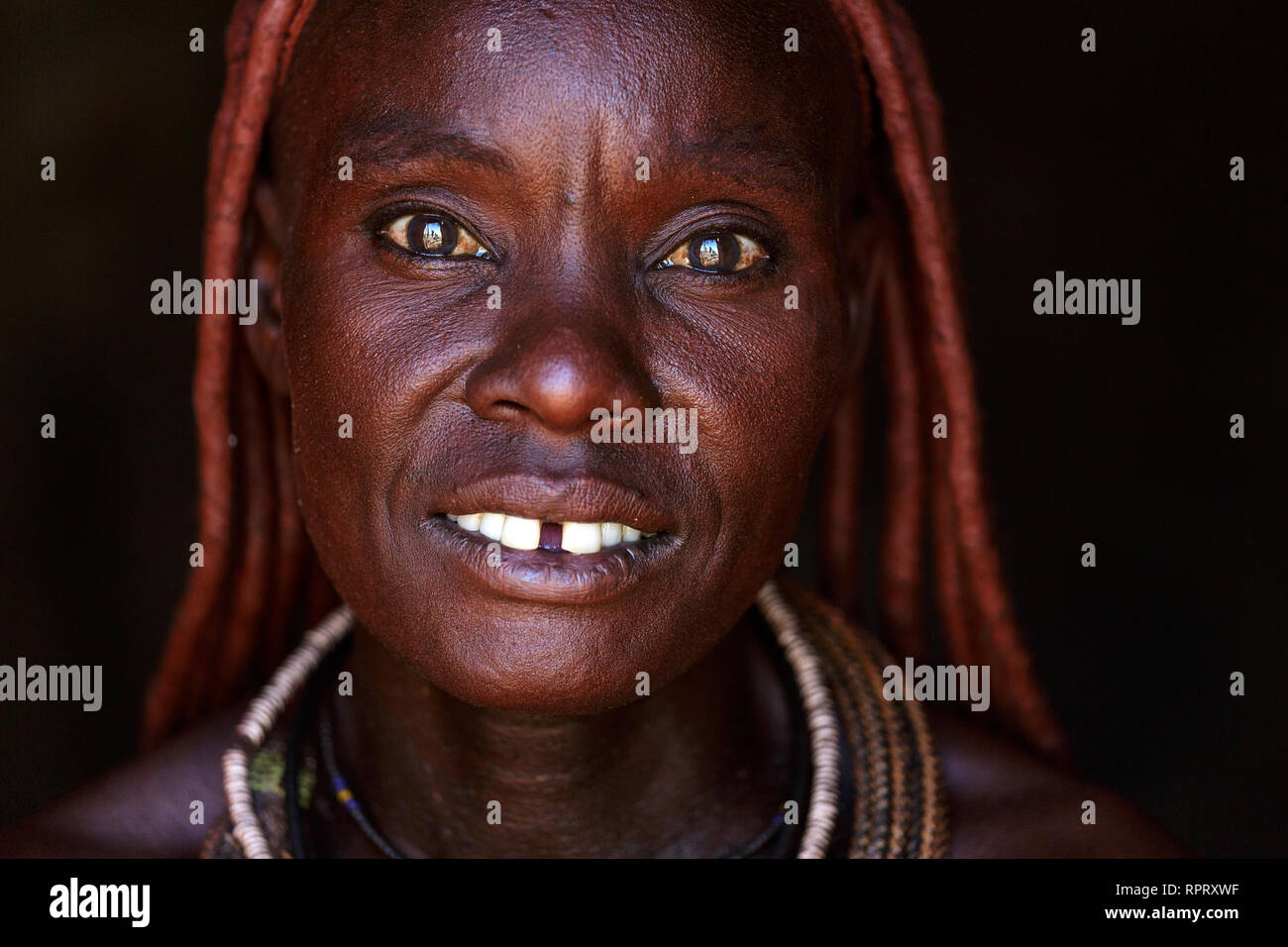 Portrait of himba woman hi-res stock photography and images - Alamy
