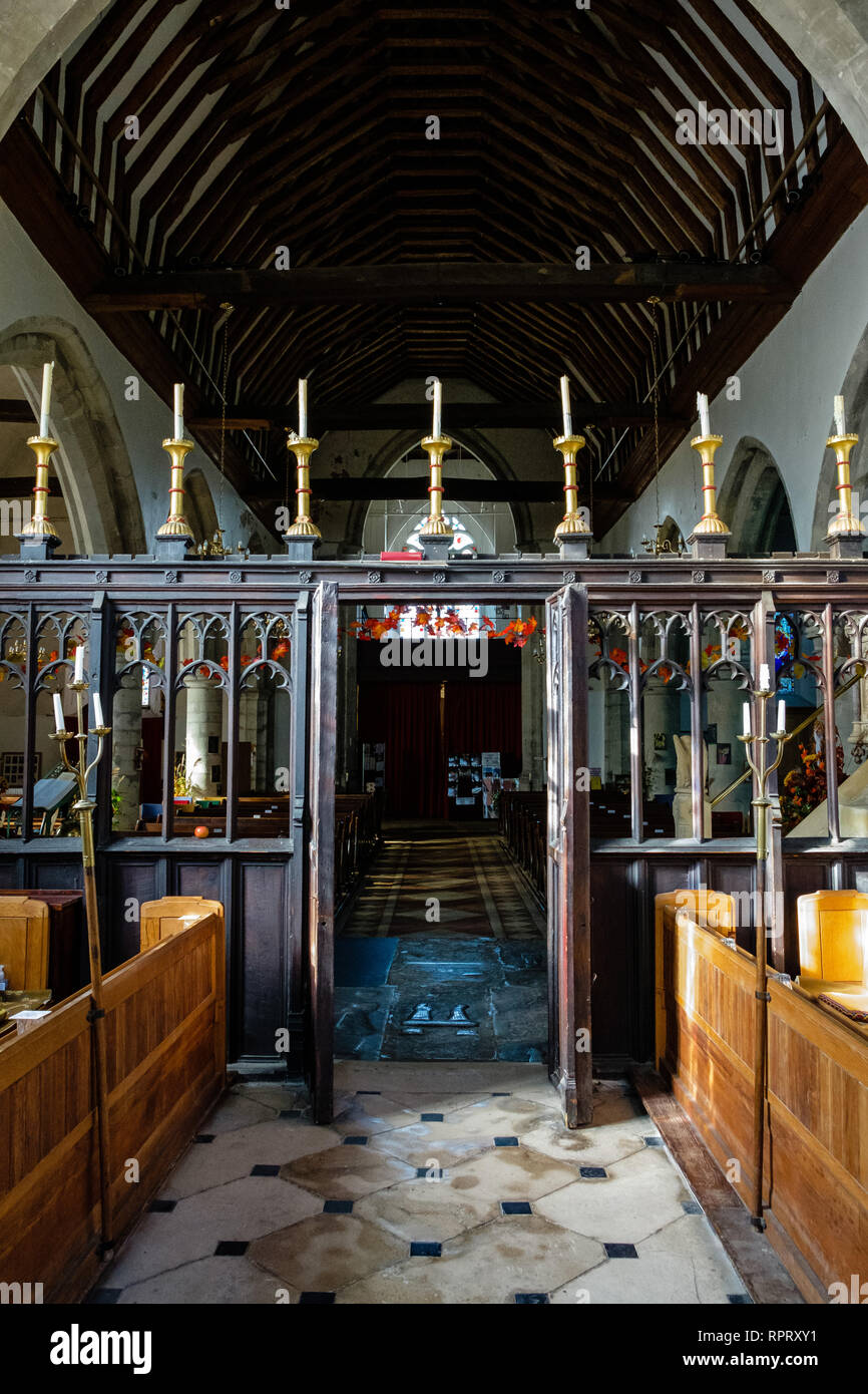 The Church of St George, High Street, Wrotham, Kent Stock Photo - Alamy