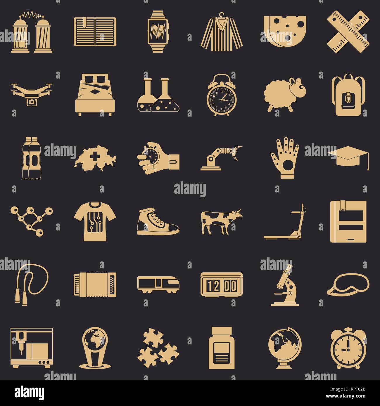 Scientific timer Stock Vector Images - Alamy