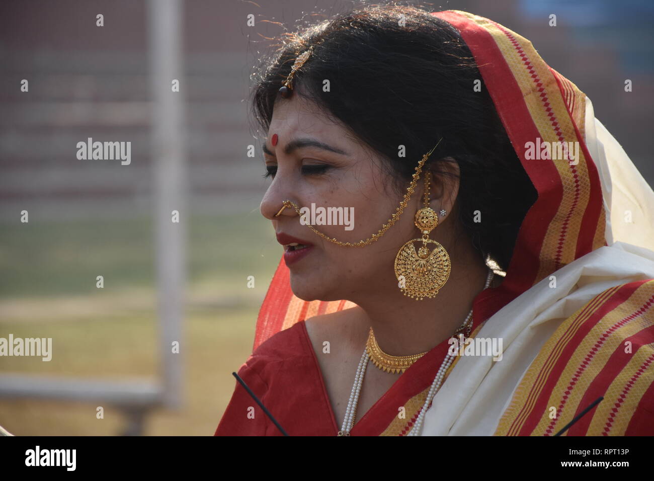 Indian lady attitude hi-res stock photography and images - Alamy