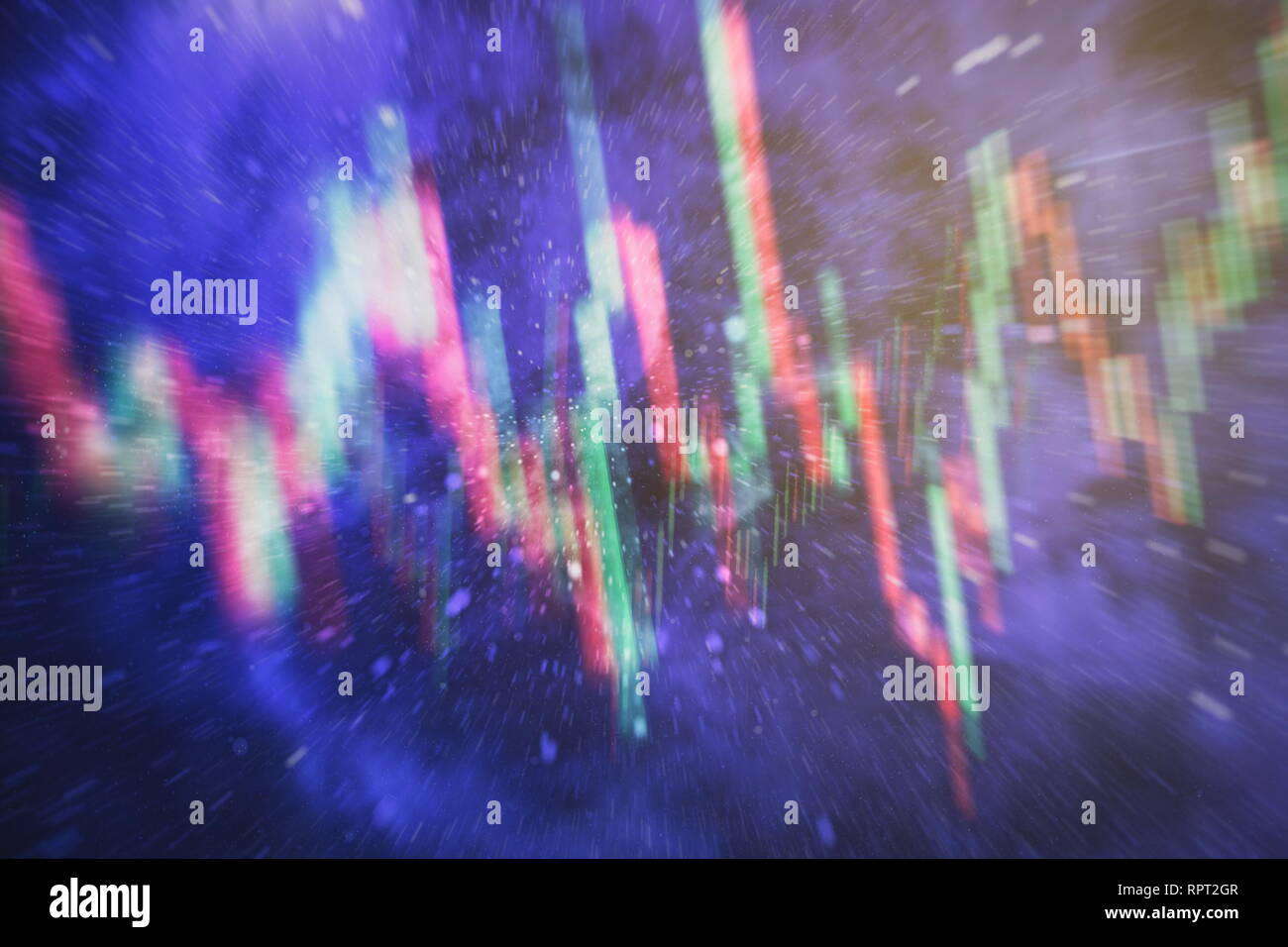 Abstract glowing forex chart interface wallpaper. Investment, trade ...
