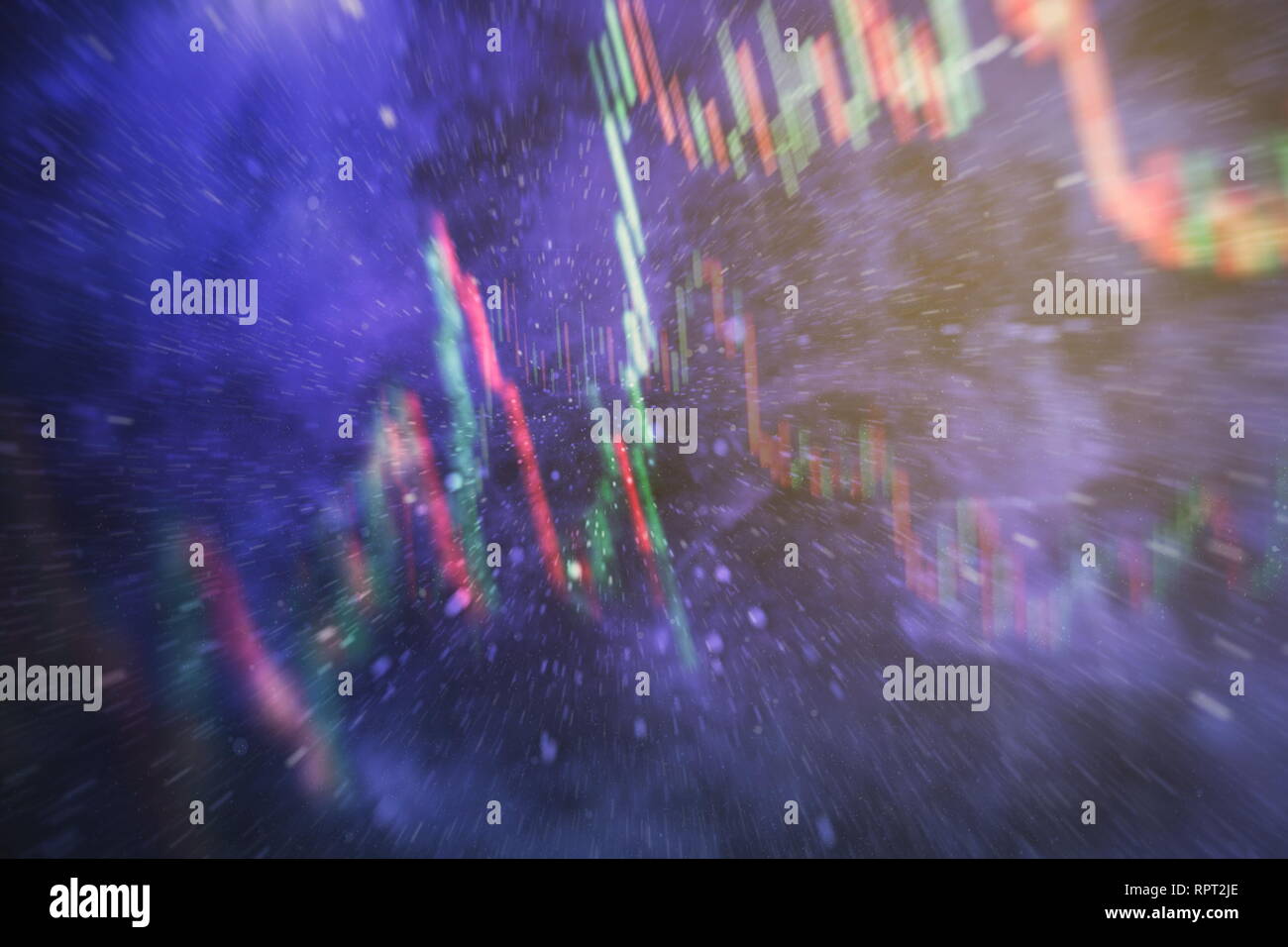 Candle stick graph chart of stock market investment trading. The Forex ...