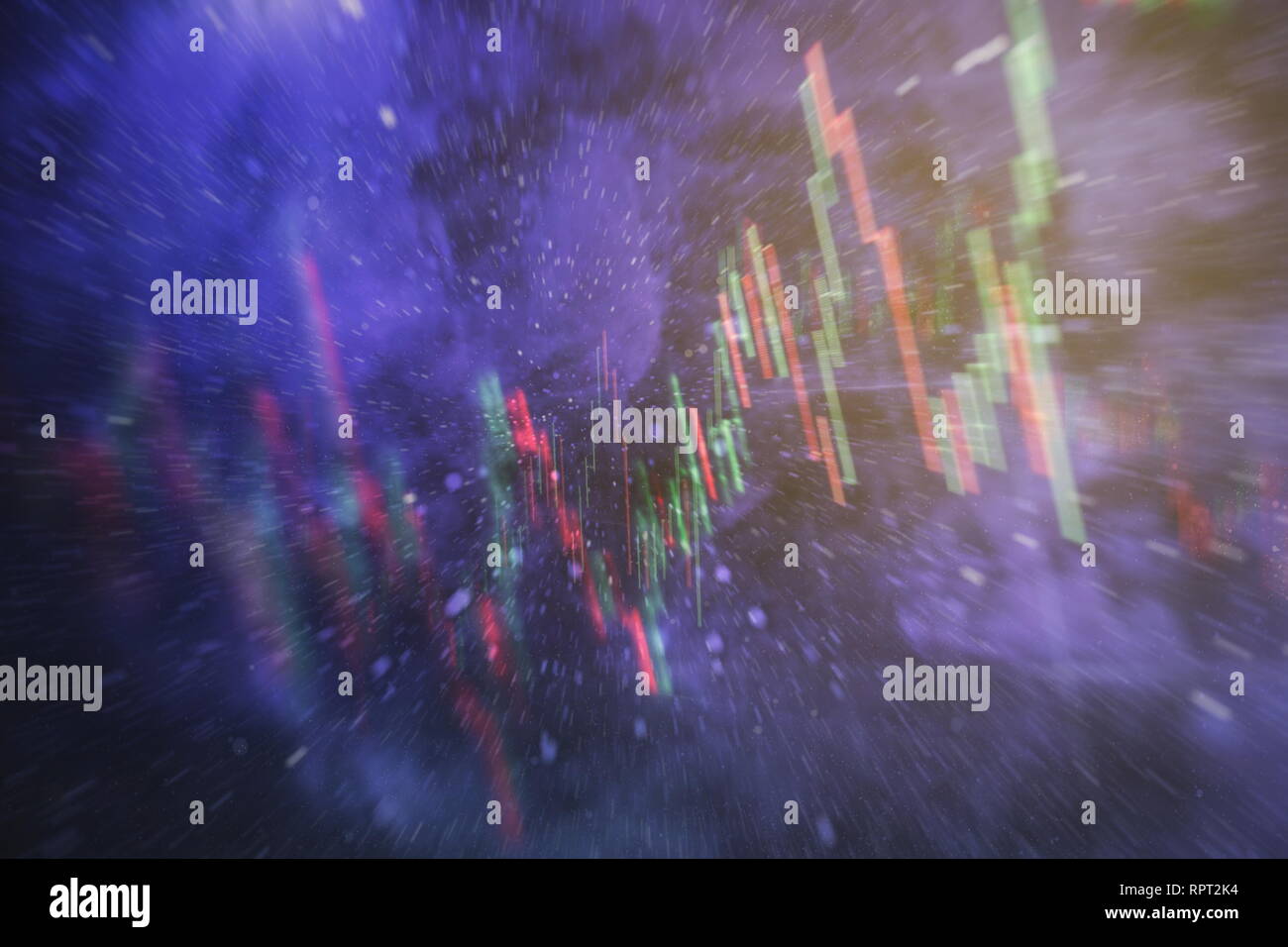 Candle stick graph chart of stock market investment trading. The Forex ...