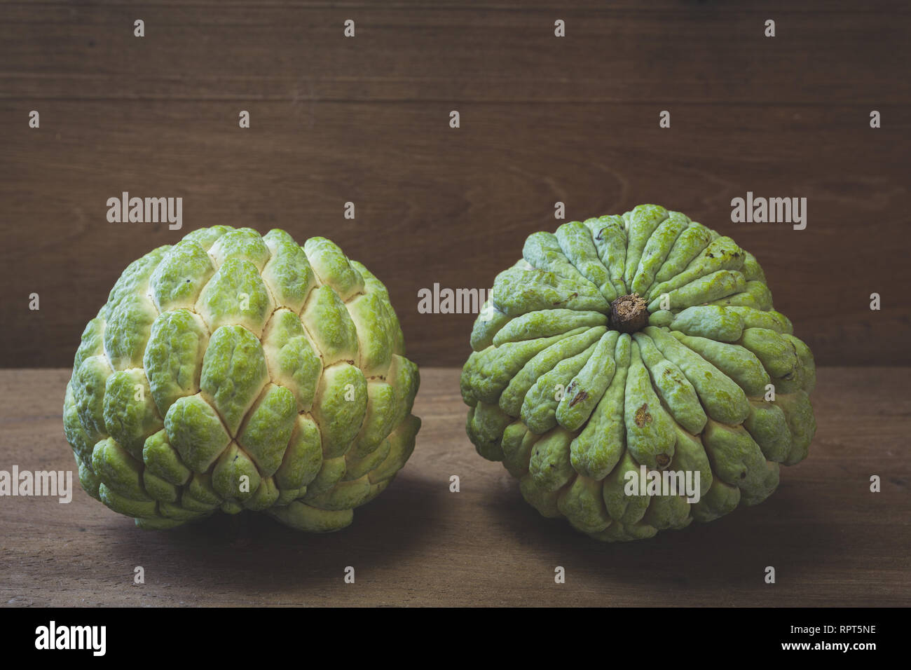 Sugar-apple (Annona squamosa) two fruits from Taitung County, Taiwan ...