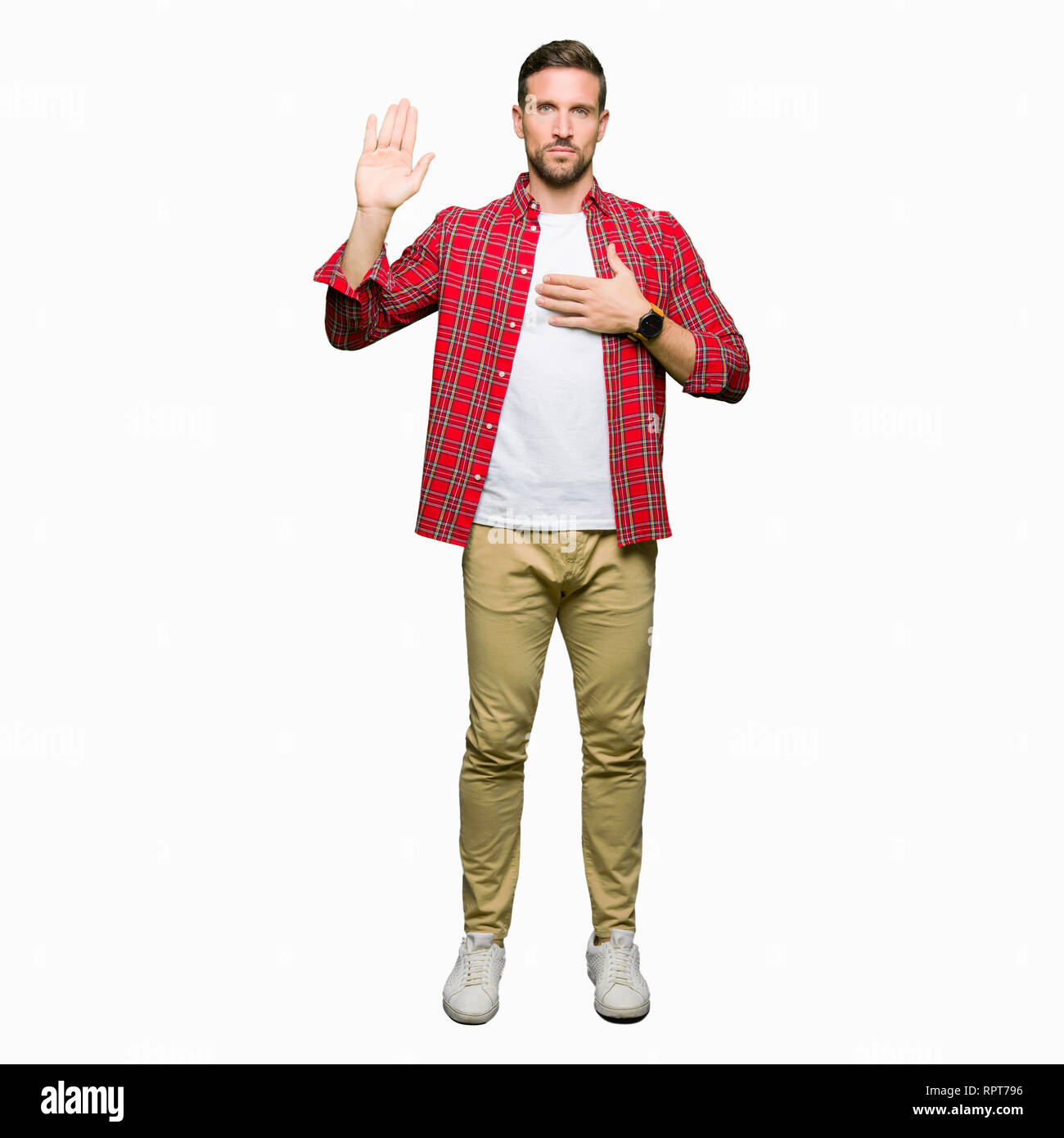 Oath standing Cut Out Stock Images & Pictures - Alamy