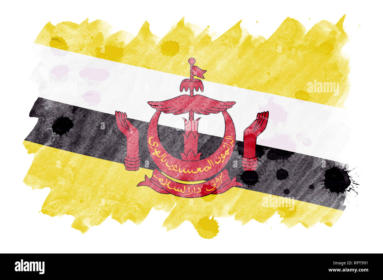 Brunei darussalam map hi-res stock photography and images - Alamy