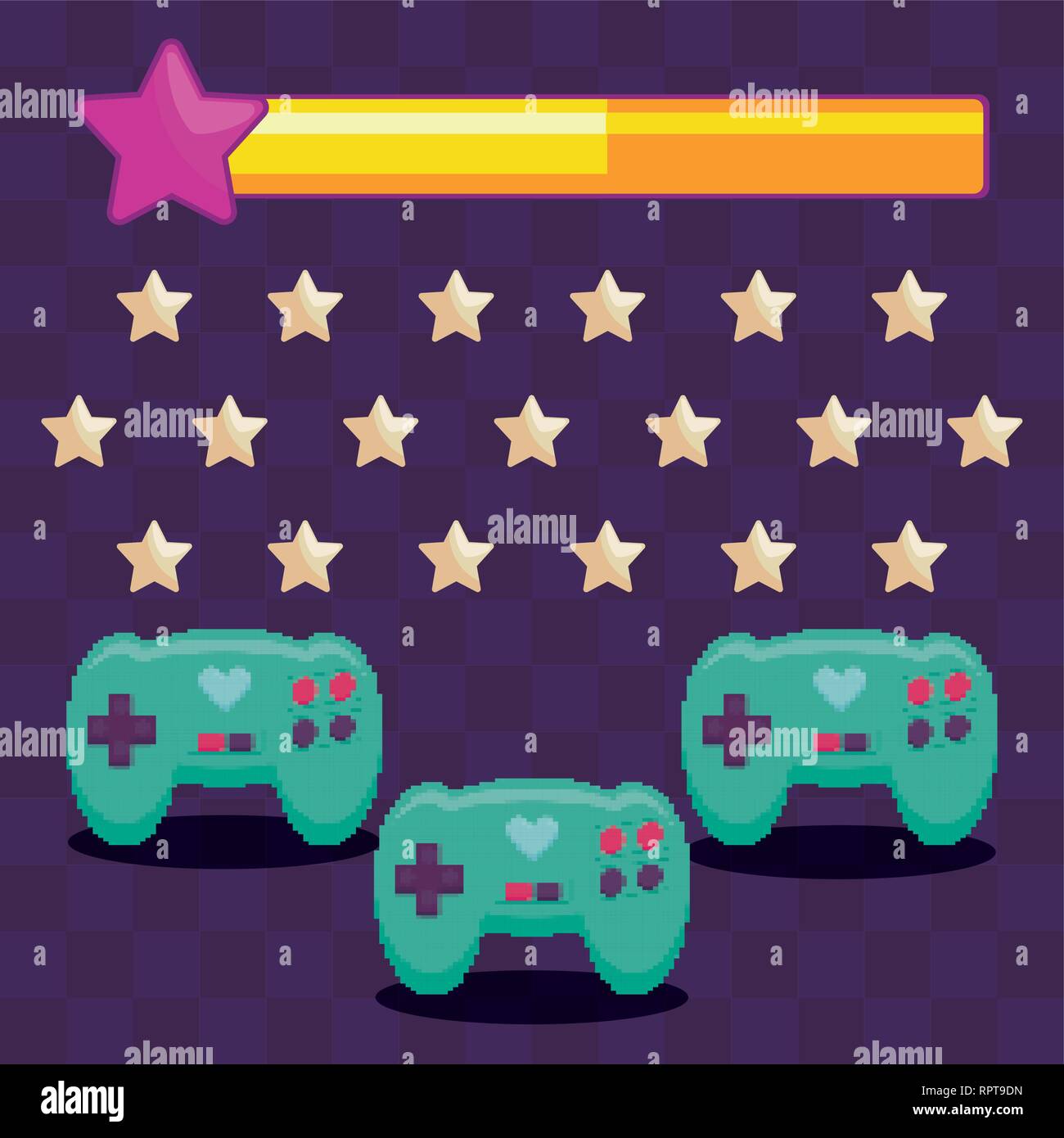 Vintage controls Stock Vector Images - Alamy