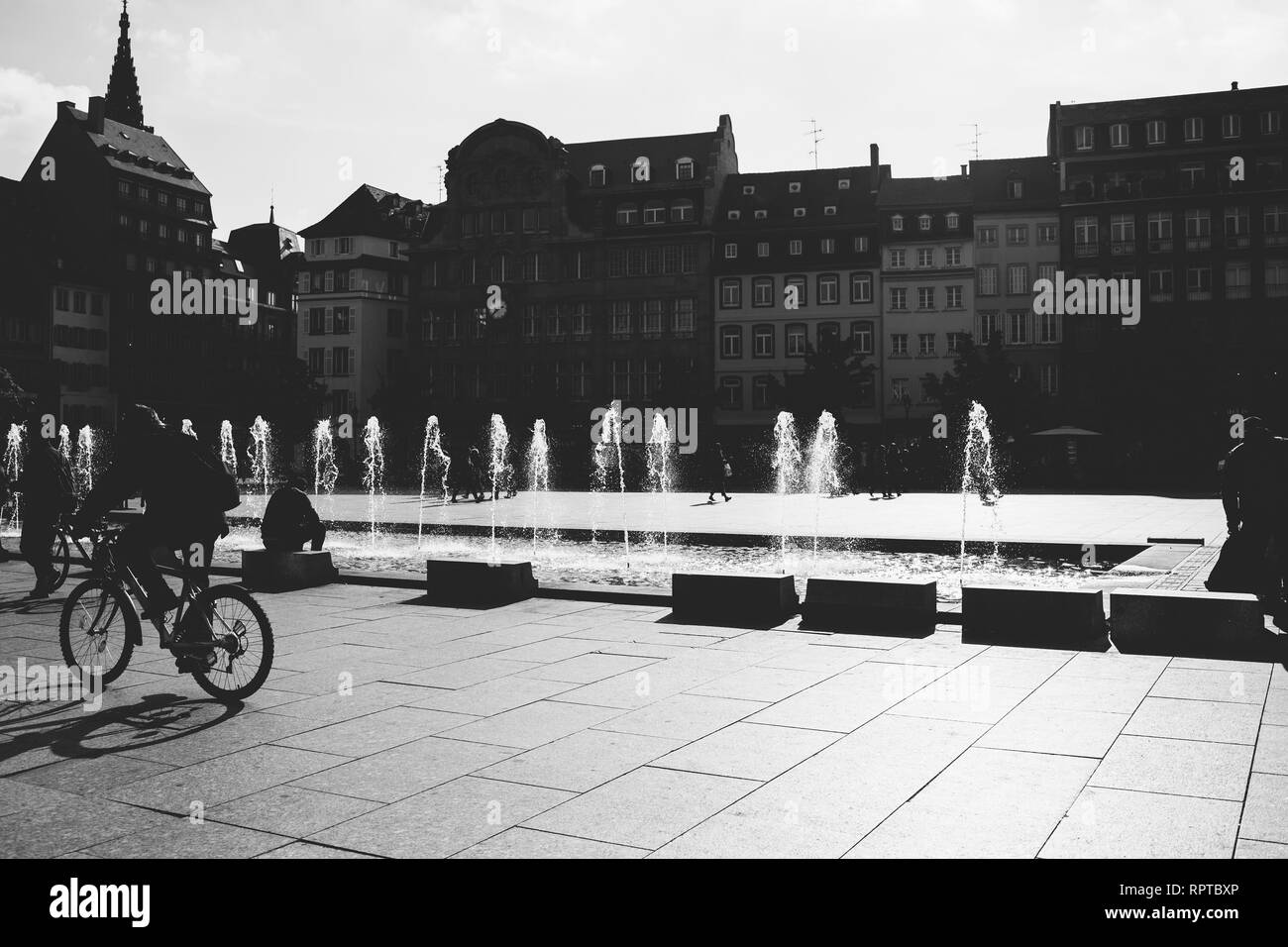 Strasbourg history alsace Black and White Stock Photos & Images - Alamy